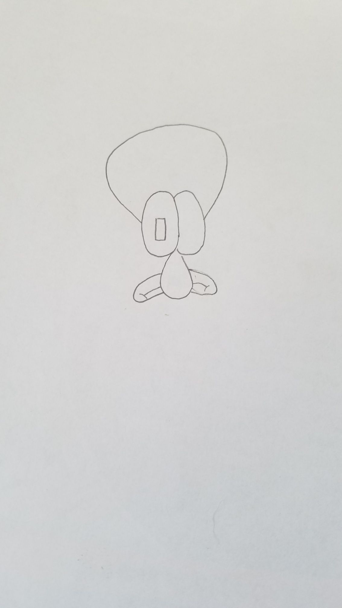 How To Draw Squidward Step By Step Easy
