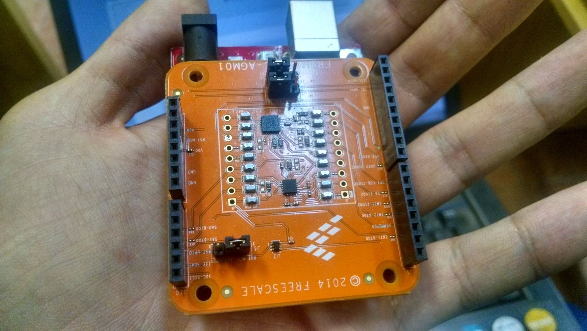 Usando Arduino Shield Freescale FRDM-STBC-AGM01 : 4 Steps - Instructables