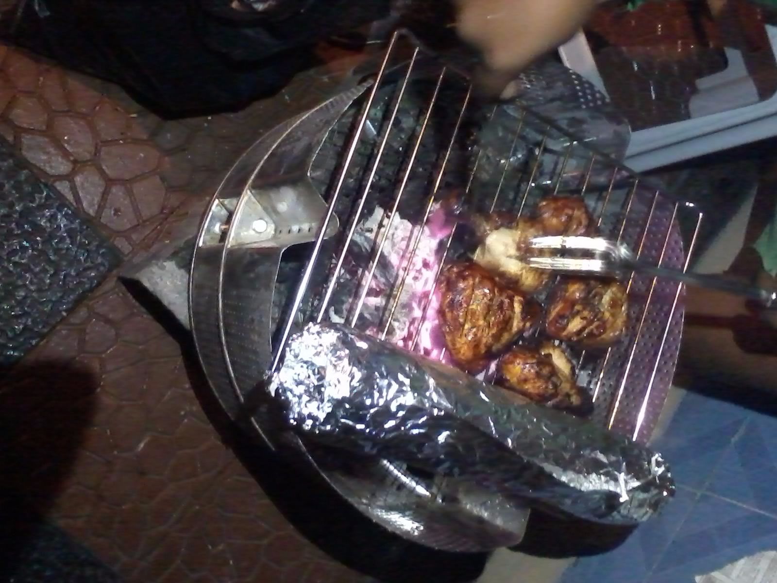 BBQ Grill Made From a Washing Machine Drum : 5 Steps (with Pictures ...