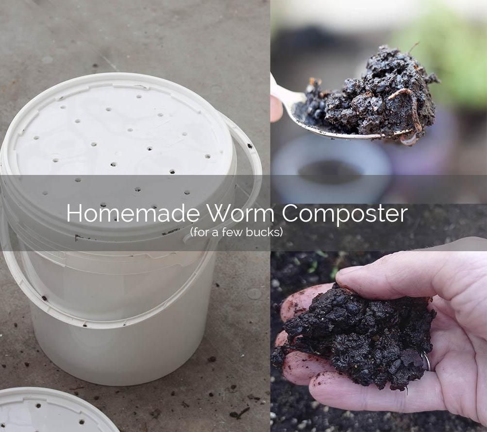 Homemade Worm Composter (for a Few Bucks) : 6 Steps (with Pictures ...