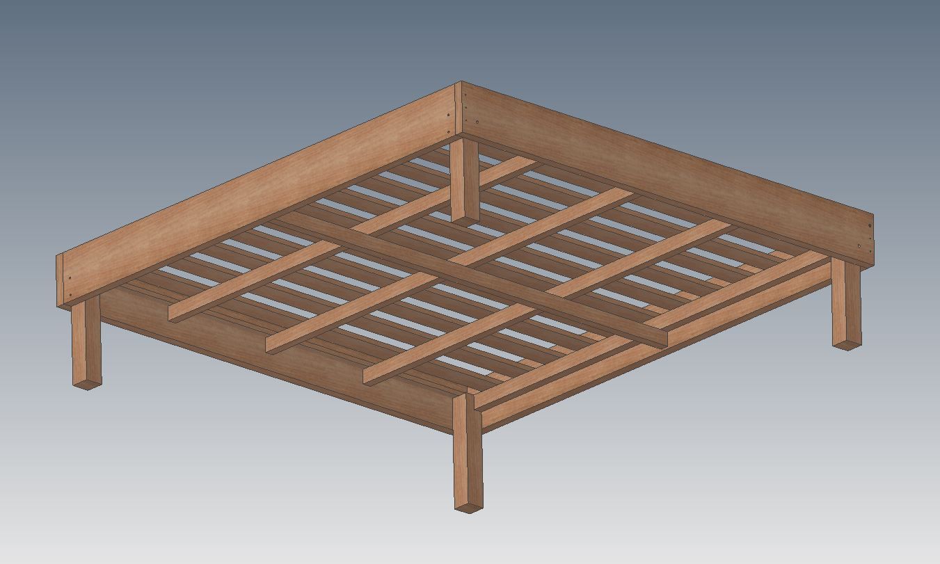 Robust and Inexpensive Bed Frame : 7 Steps (with Pictures) - Instructables