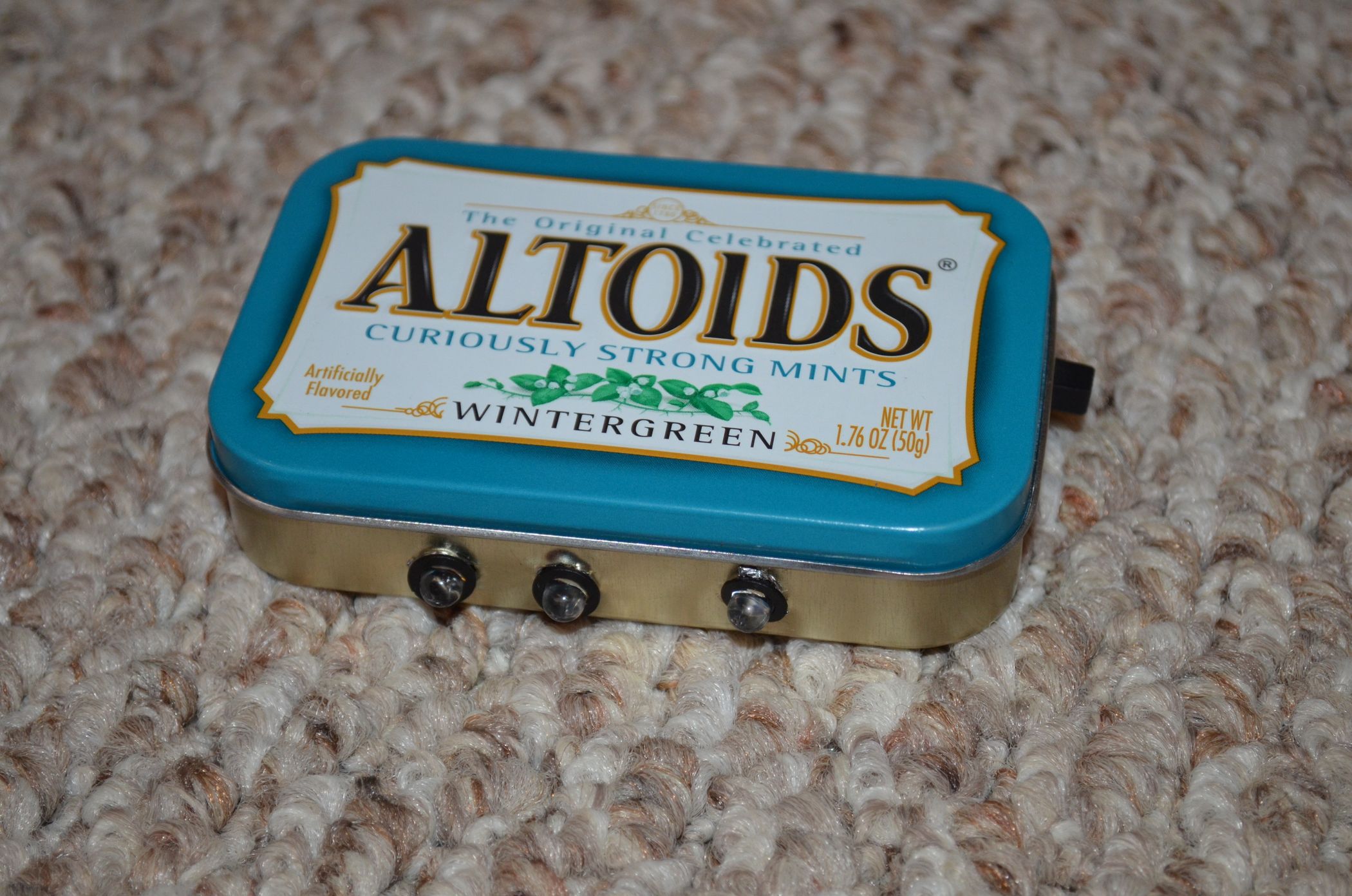 {The Best} Altoids Tin LED Flashlight : 9 Steps (with Pictures ...