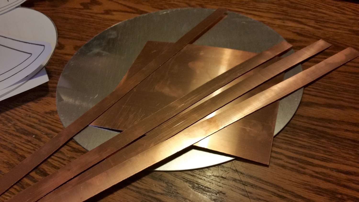 Simple Sheetmetal Wall Art With an Olive Oil Finish : 5 Steps (with ...