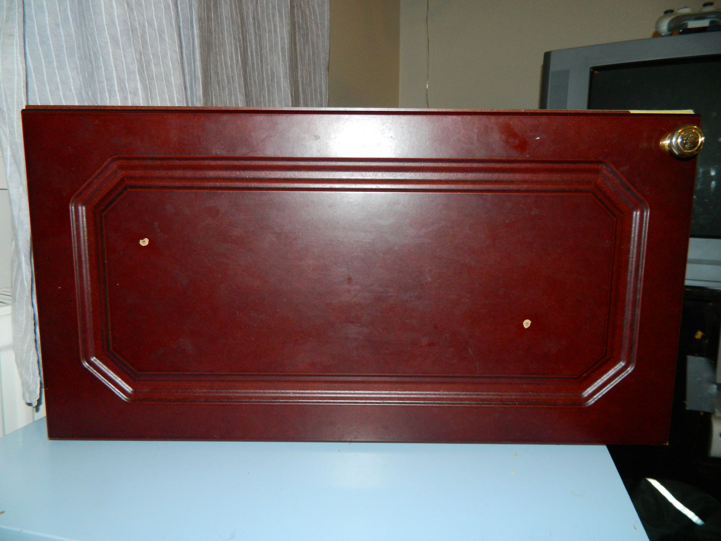 DIY "Hidden" Video Projector Folding Shelf, Carbon Fiber Look : 8 Steps ...