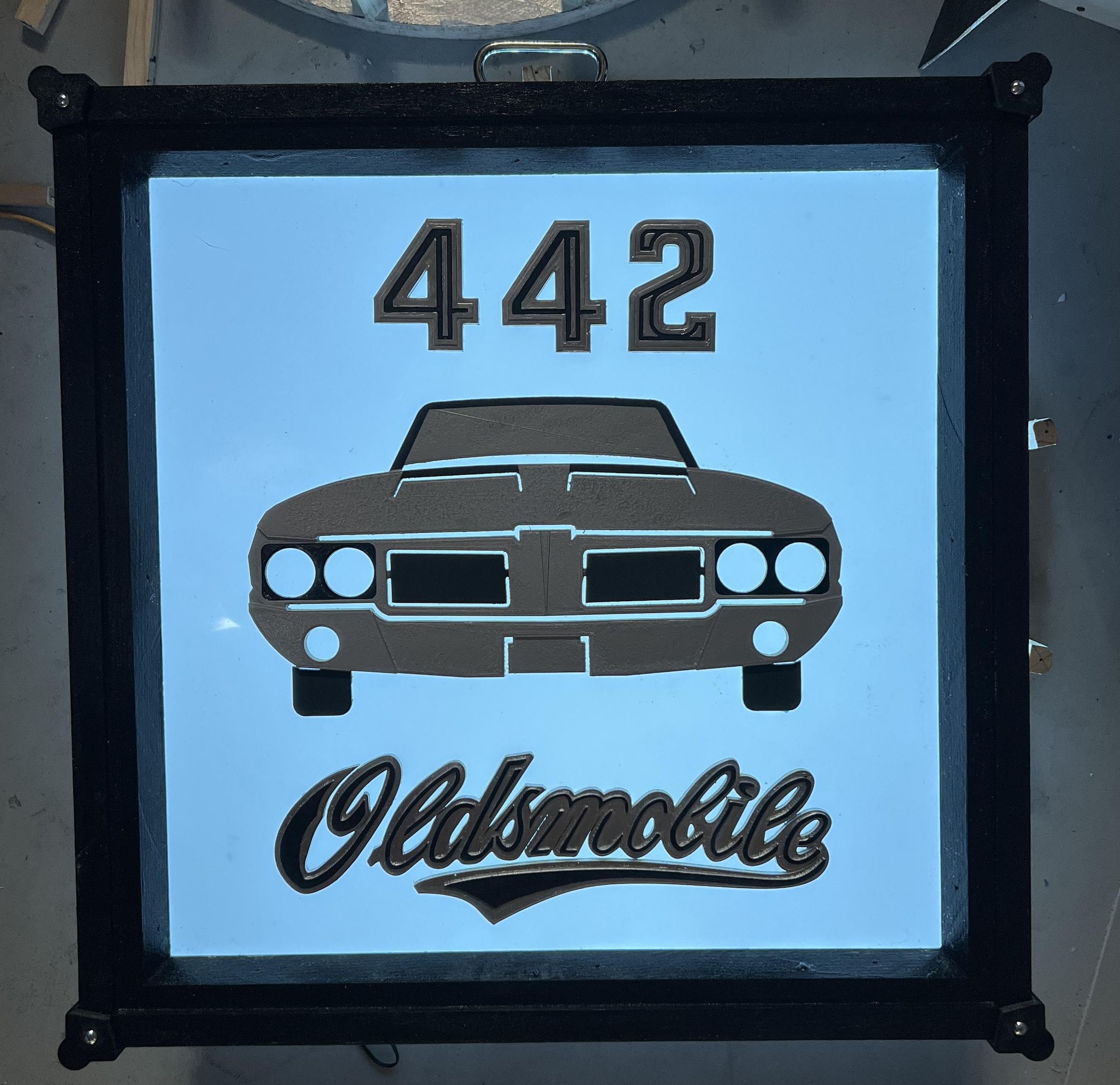 Garage Art Muscle Car Signs : 6 Steps - Instructables