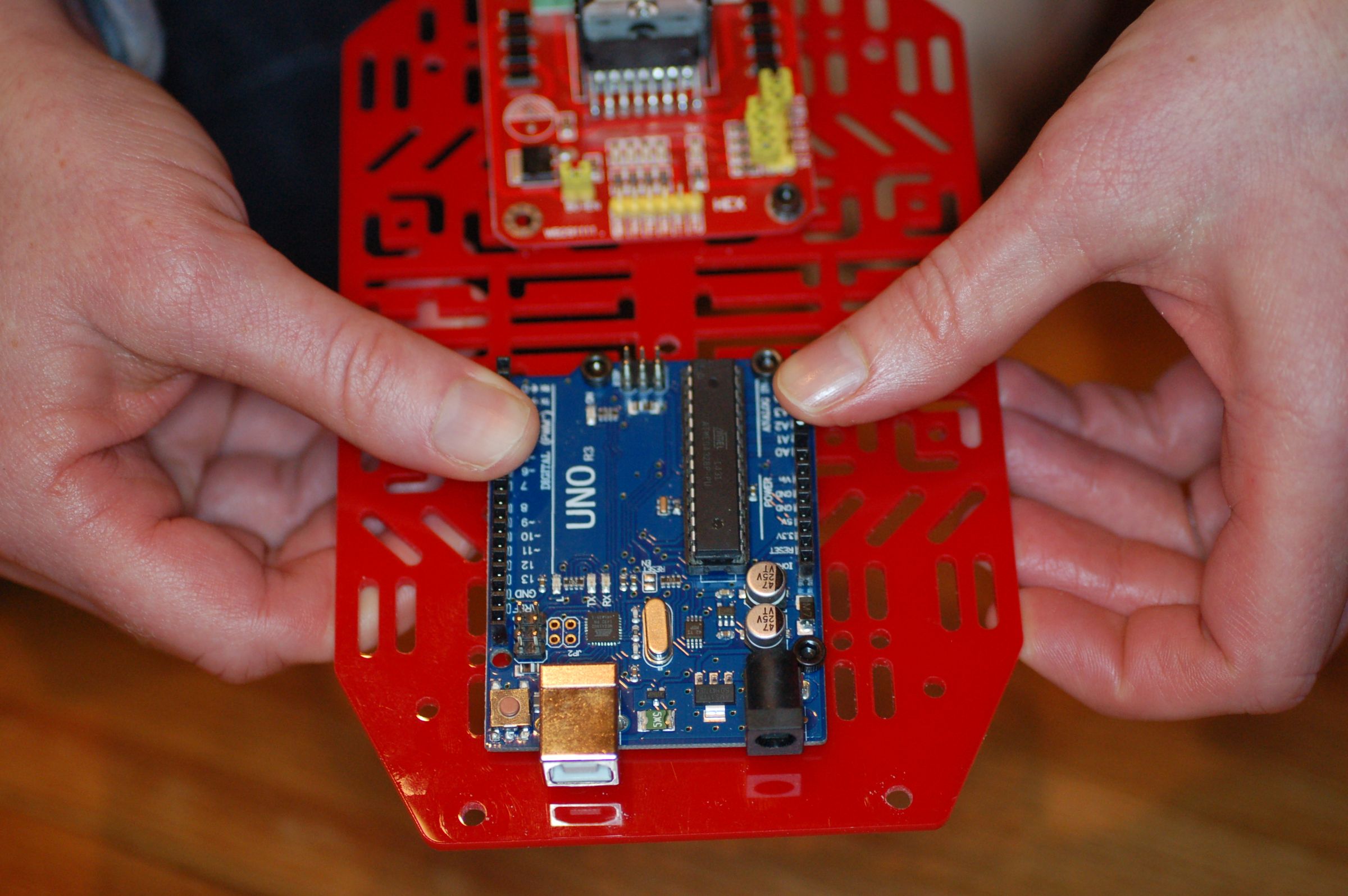 Elementary Robotics Part 2 - Adding the Microcontroller and Motor ...