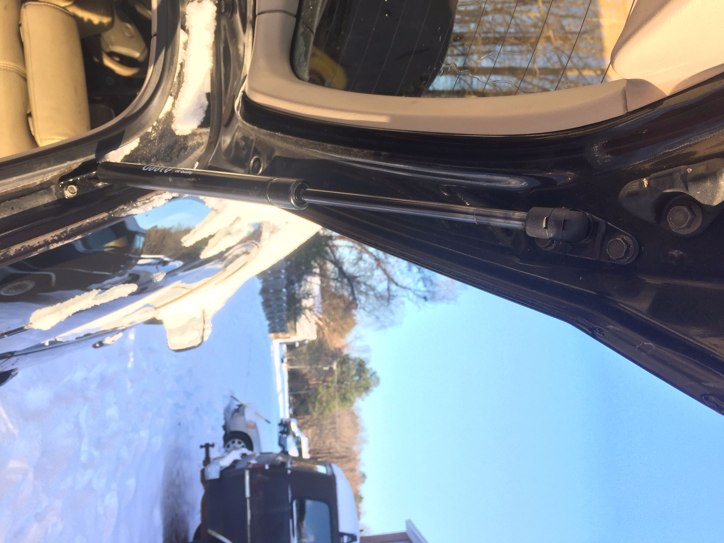 How to Replace Trunk Lift Suppports : 13 Steps (with Pictures ...