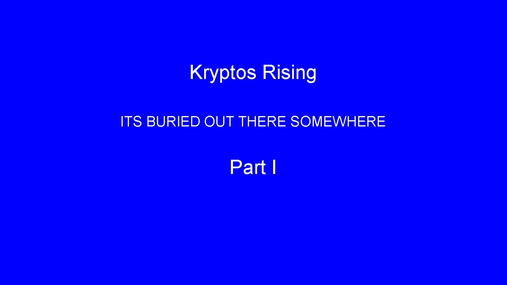 How to Solve Sanborn's Kryptos: the Final Piece of the Puzzle - Part 1 ...