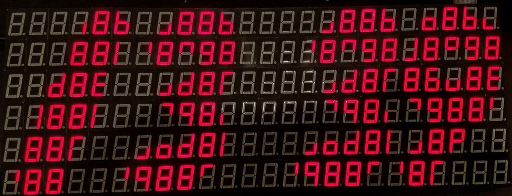 7 Segment Display Array : 6 Steps (with Pictures) - Instructables