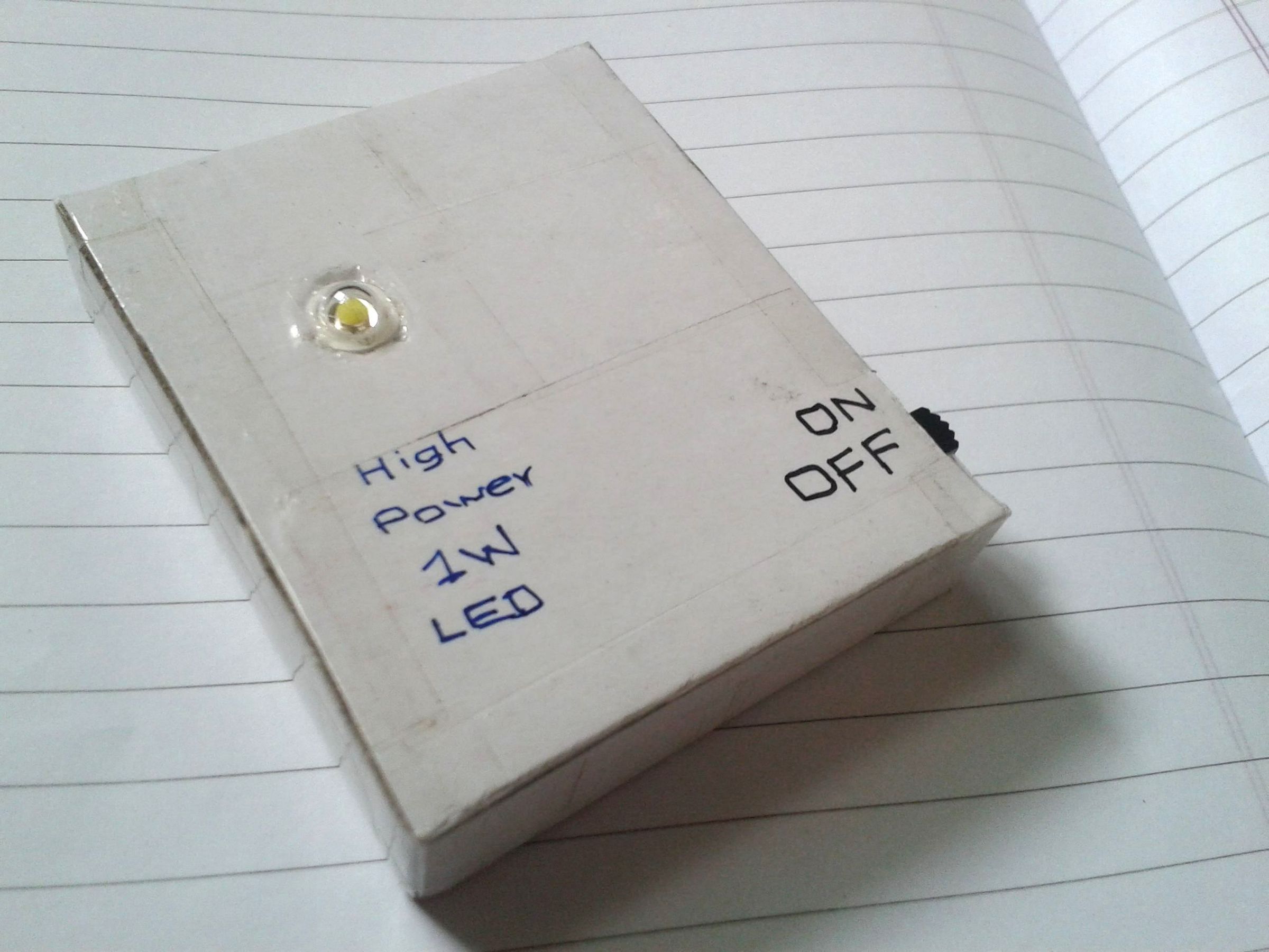 LED Emergency Home Light : 3 Steps - Instructables