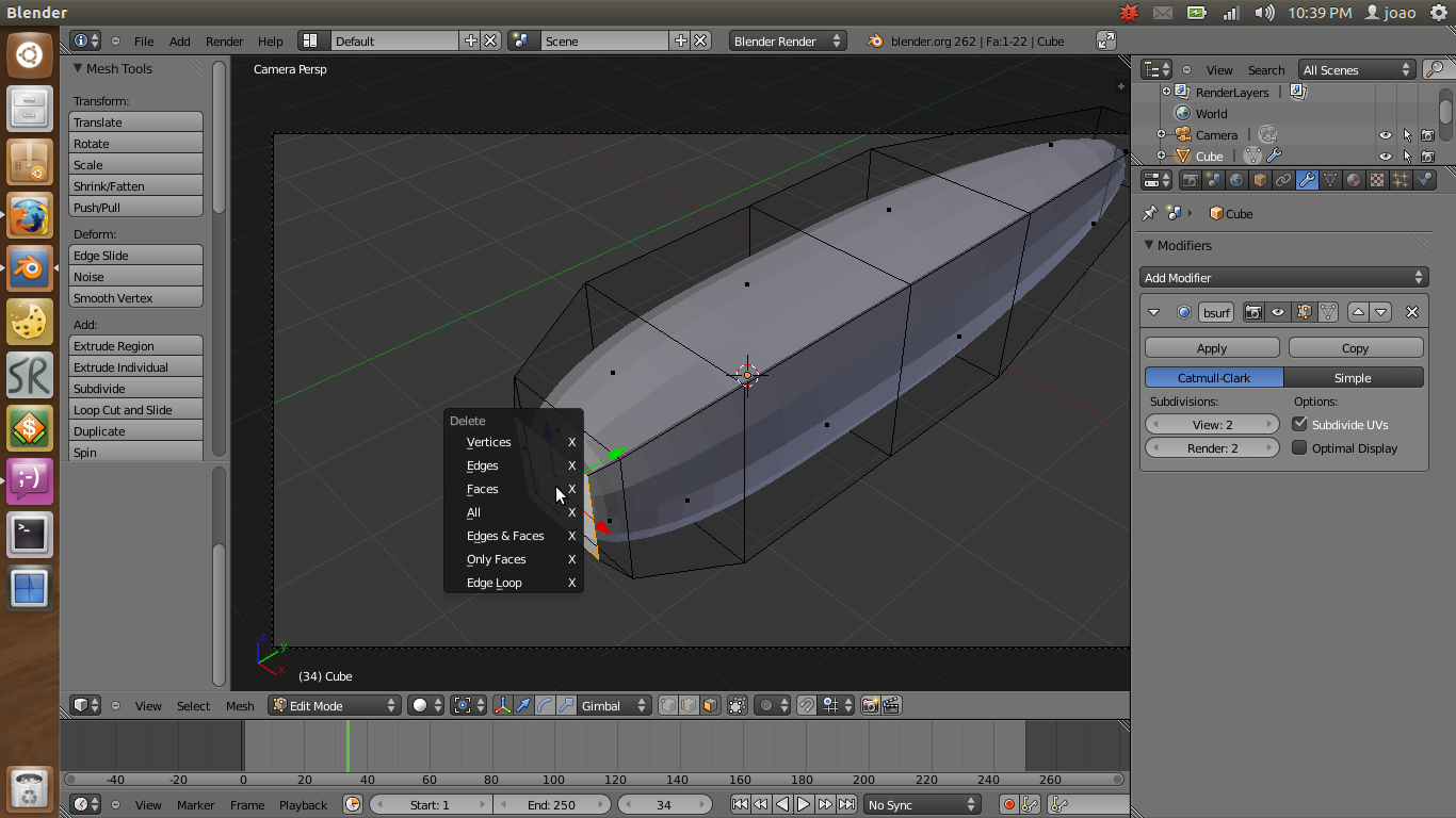 Modelling in Blender: Airplane Part 1 : 8 Steps - Instructables