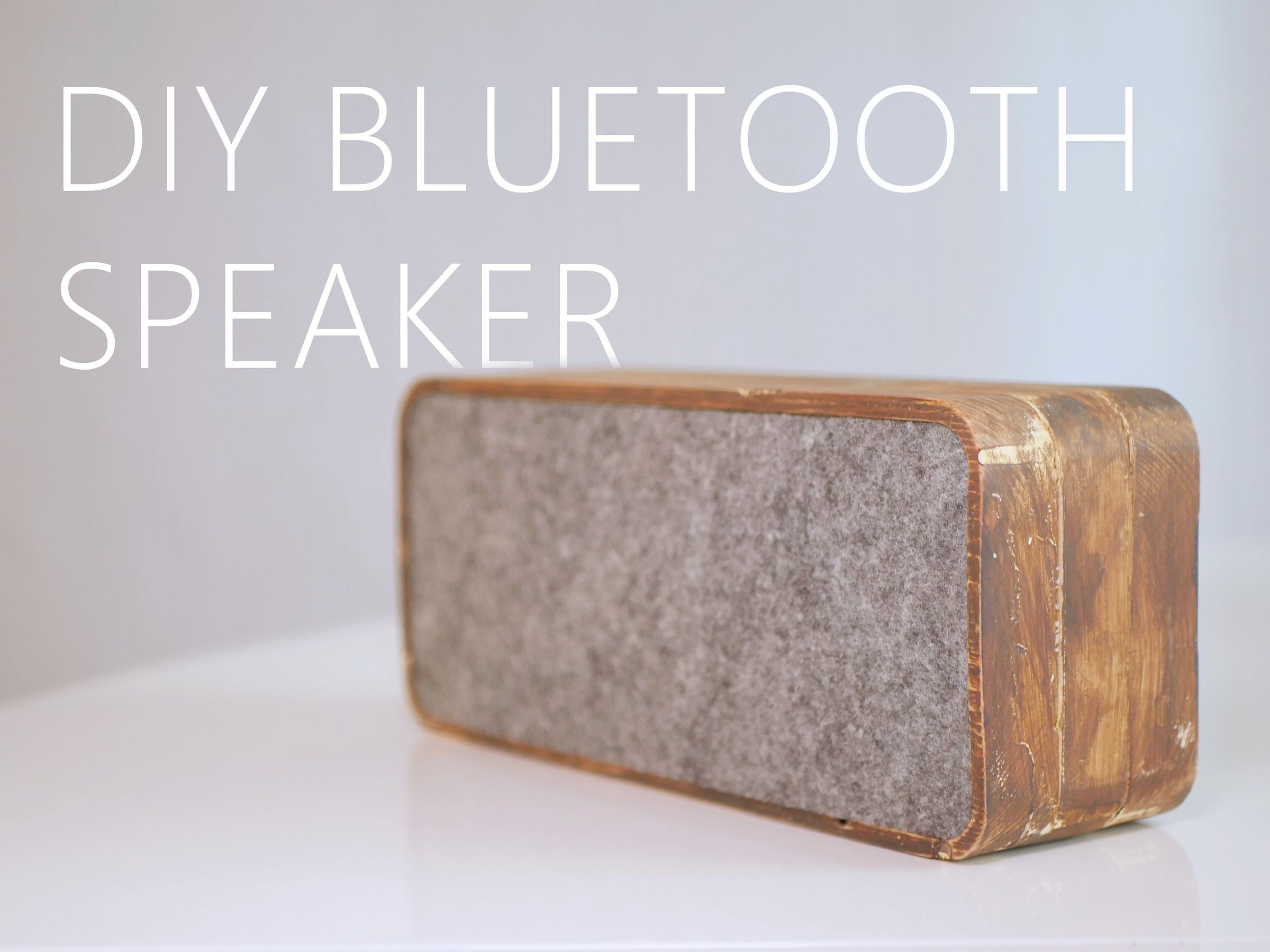 DIY Wooden Bluetooth Speaker : 8 Steps (with Pictures) - Instructables