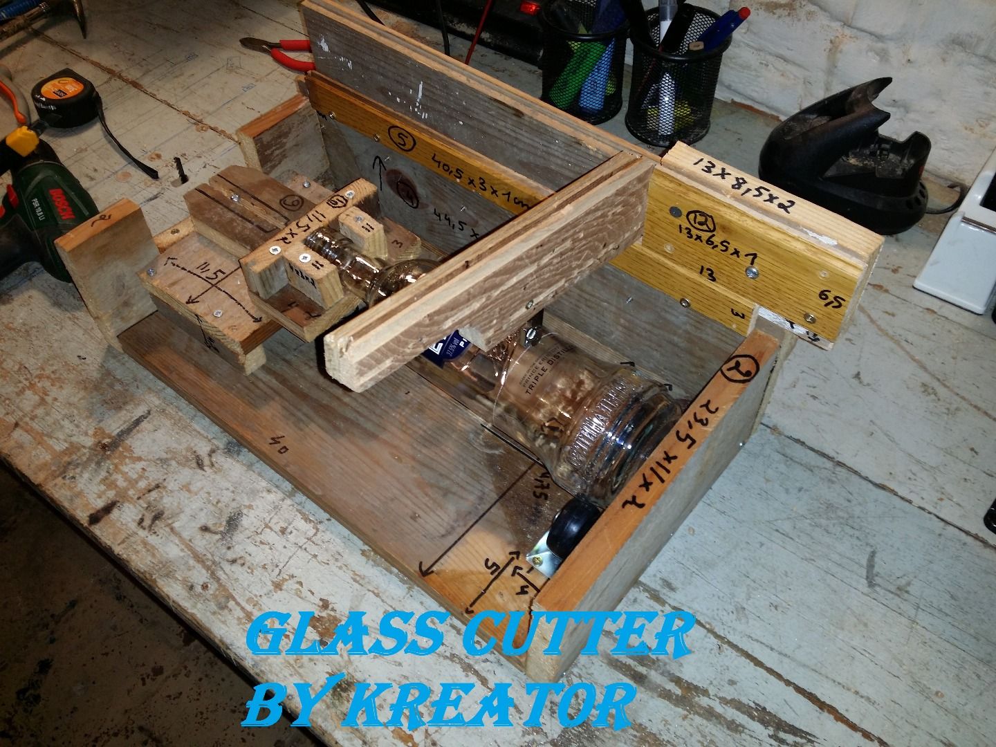 Glass Cutter by Kreat0r : 8 Steps (with Pictures) - Instructables