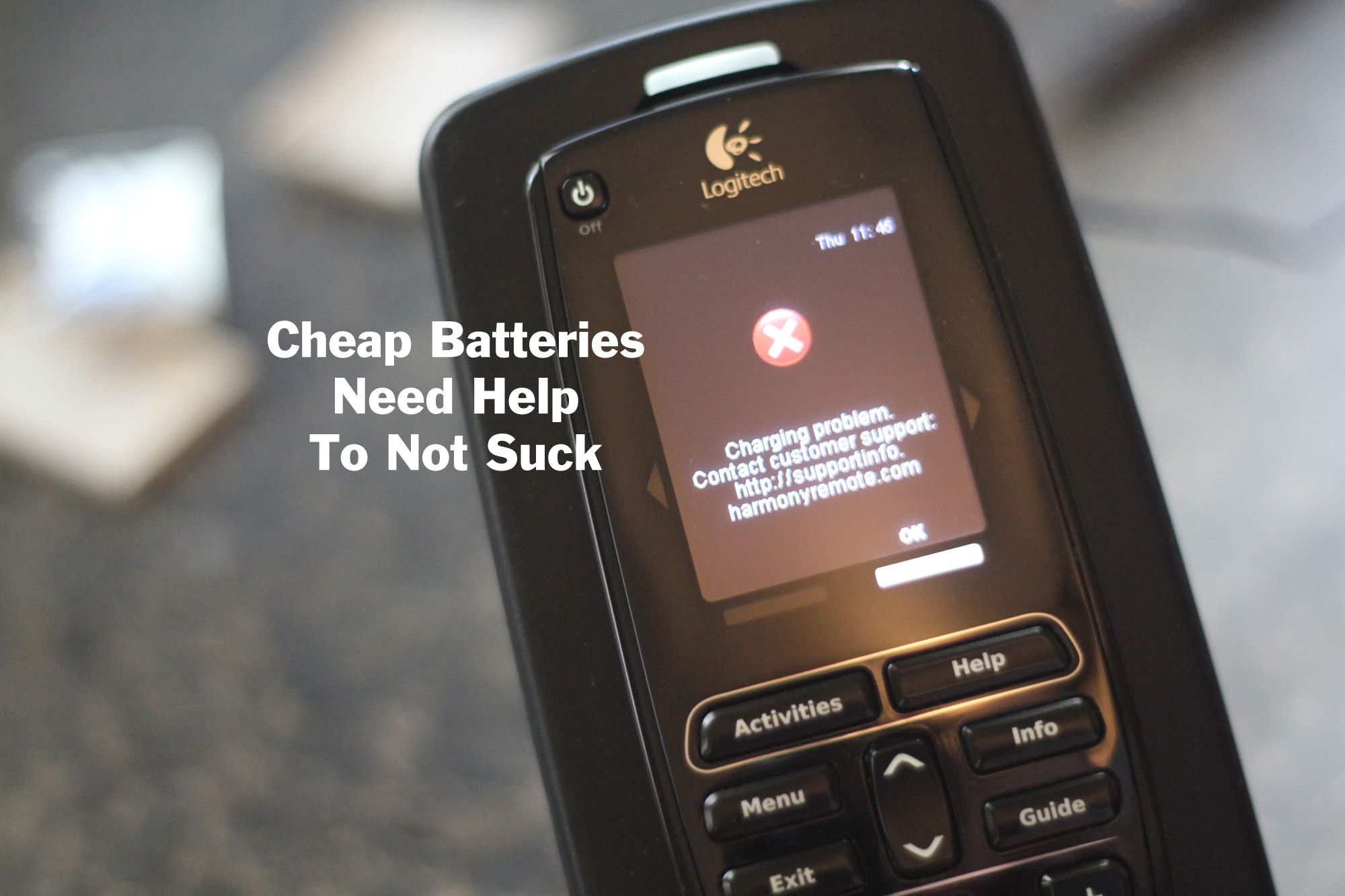 Harmony One Battery Repair : 6 Steps - Instructables