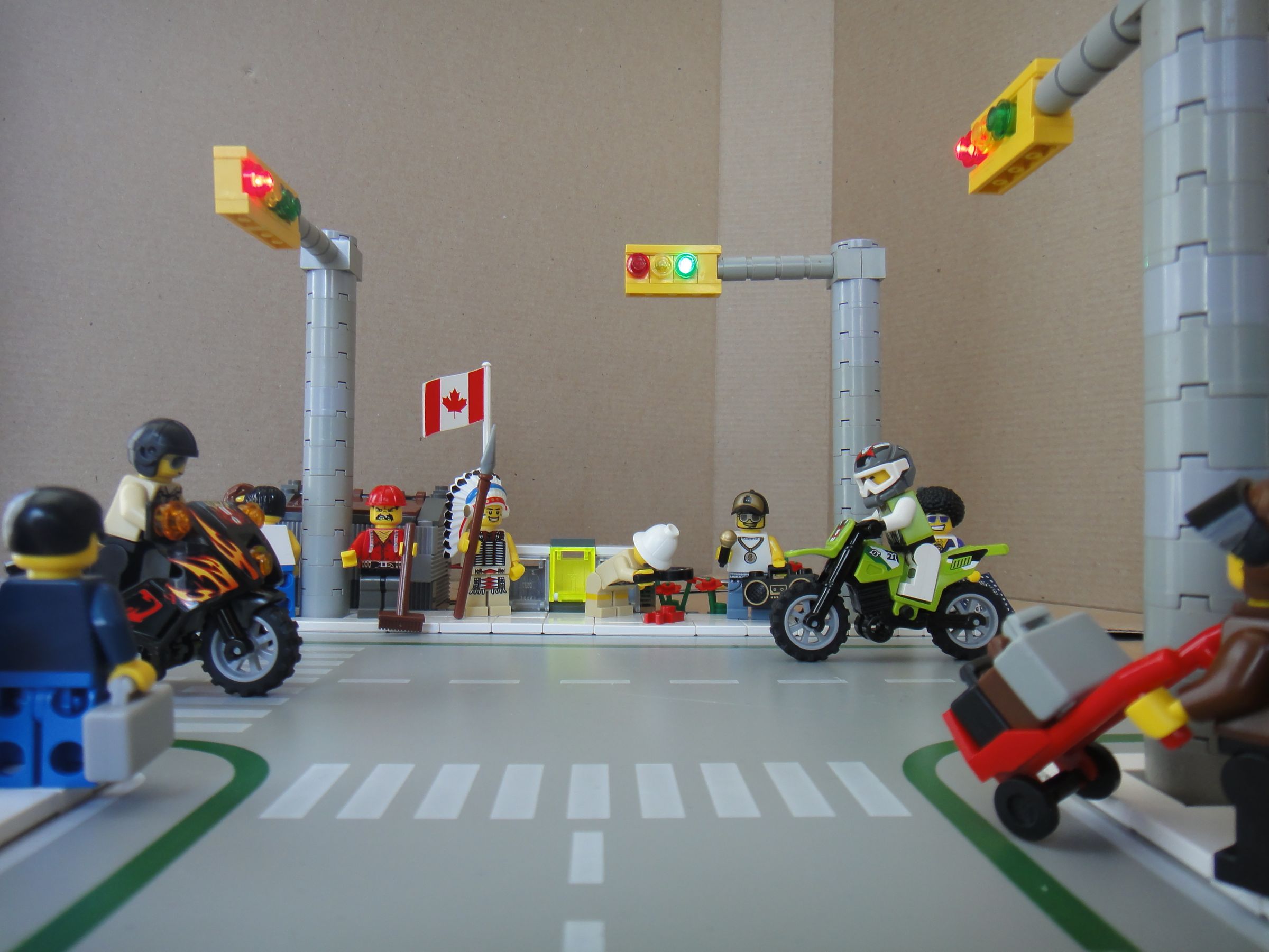 LEGO T-Intersection LED Traffic Light : 27 Steps (with Pictures ...