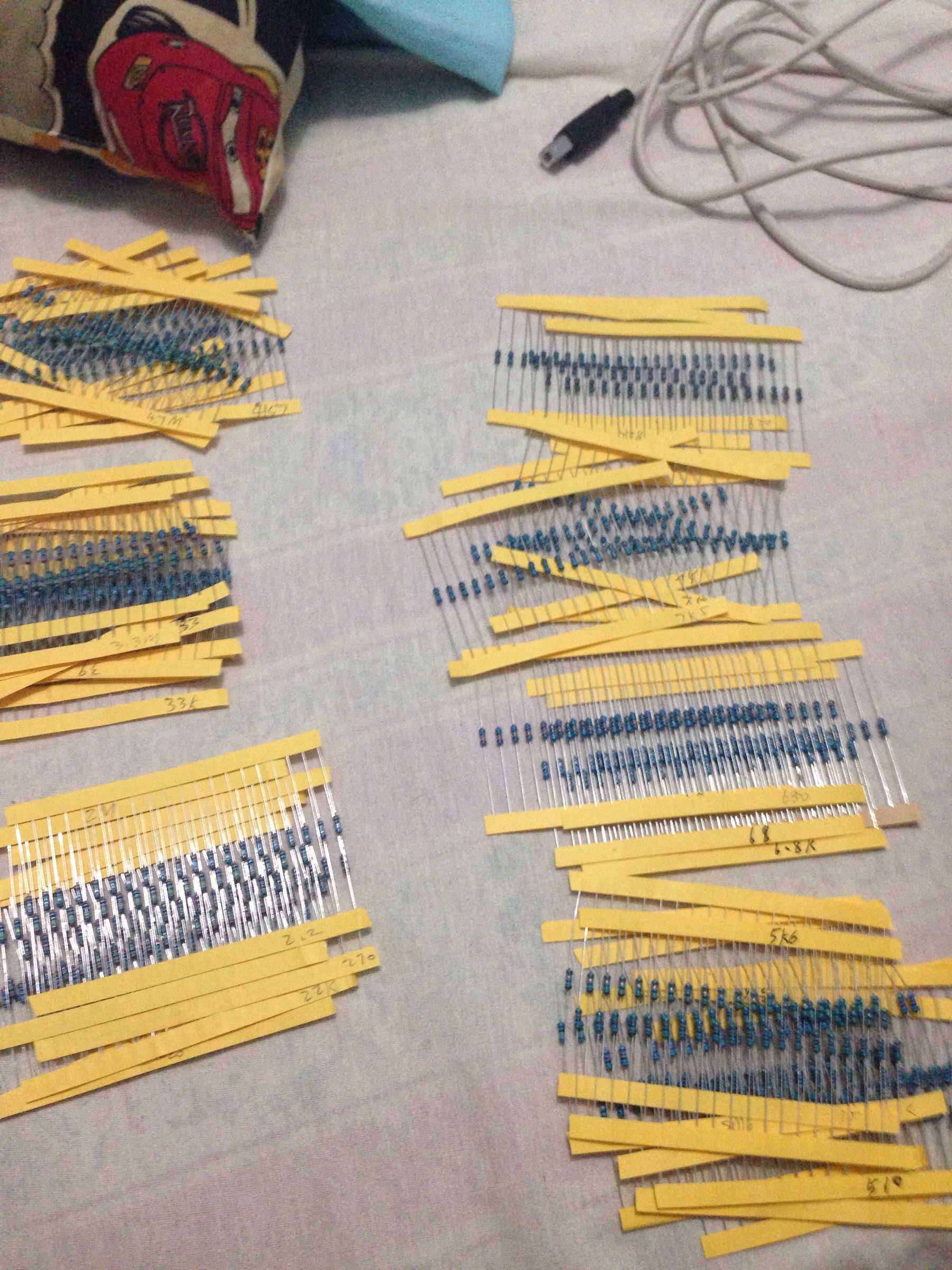 Resistor Organizer - Instructables