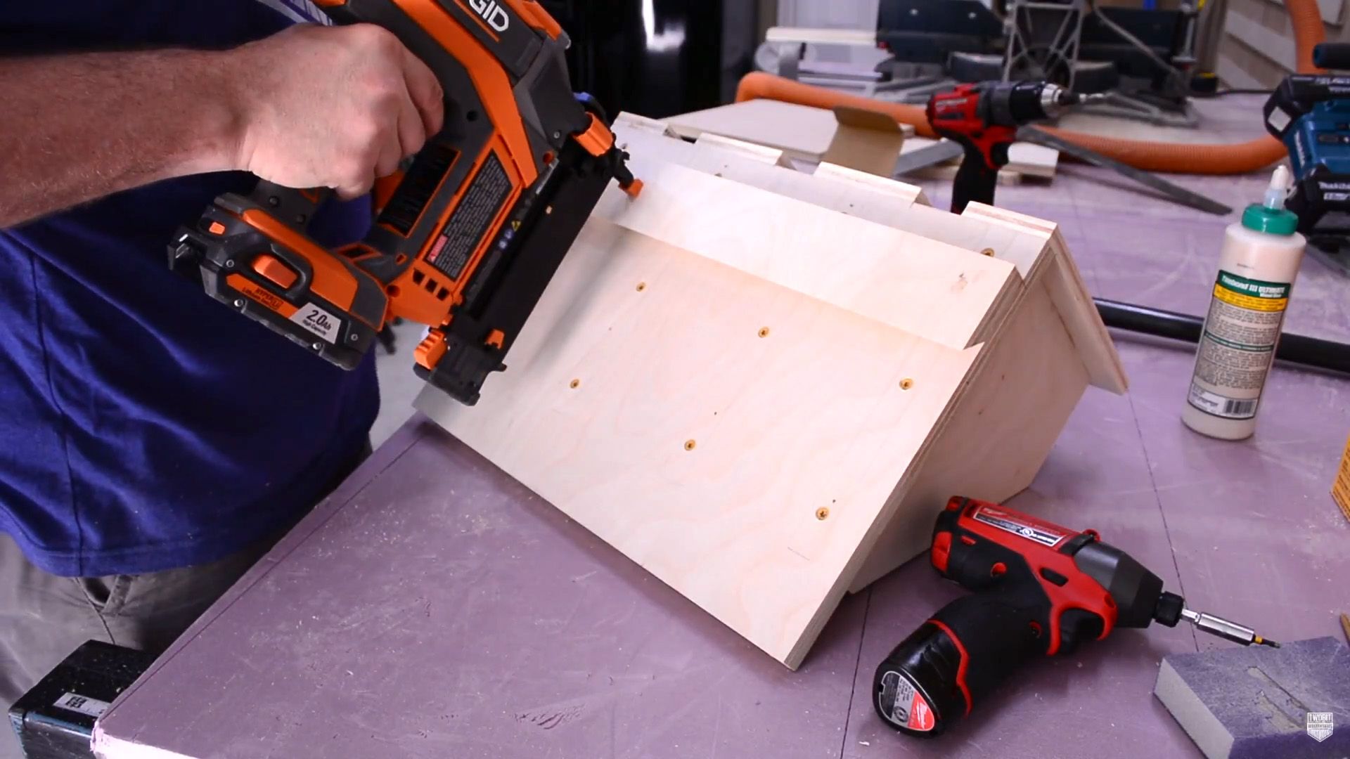 French Cleat Wall With Clamp Racks | How to Build - Woodworking : 28 ...