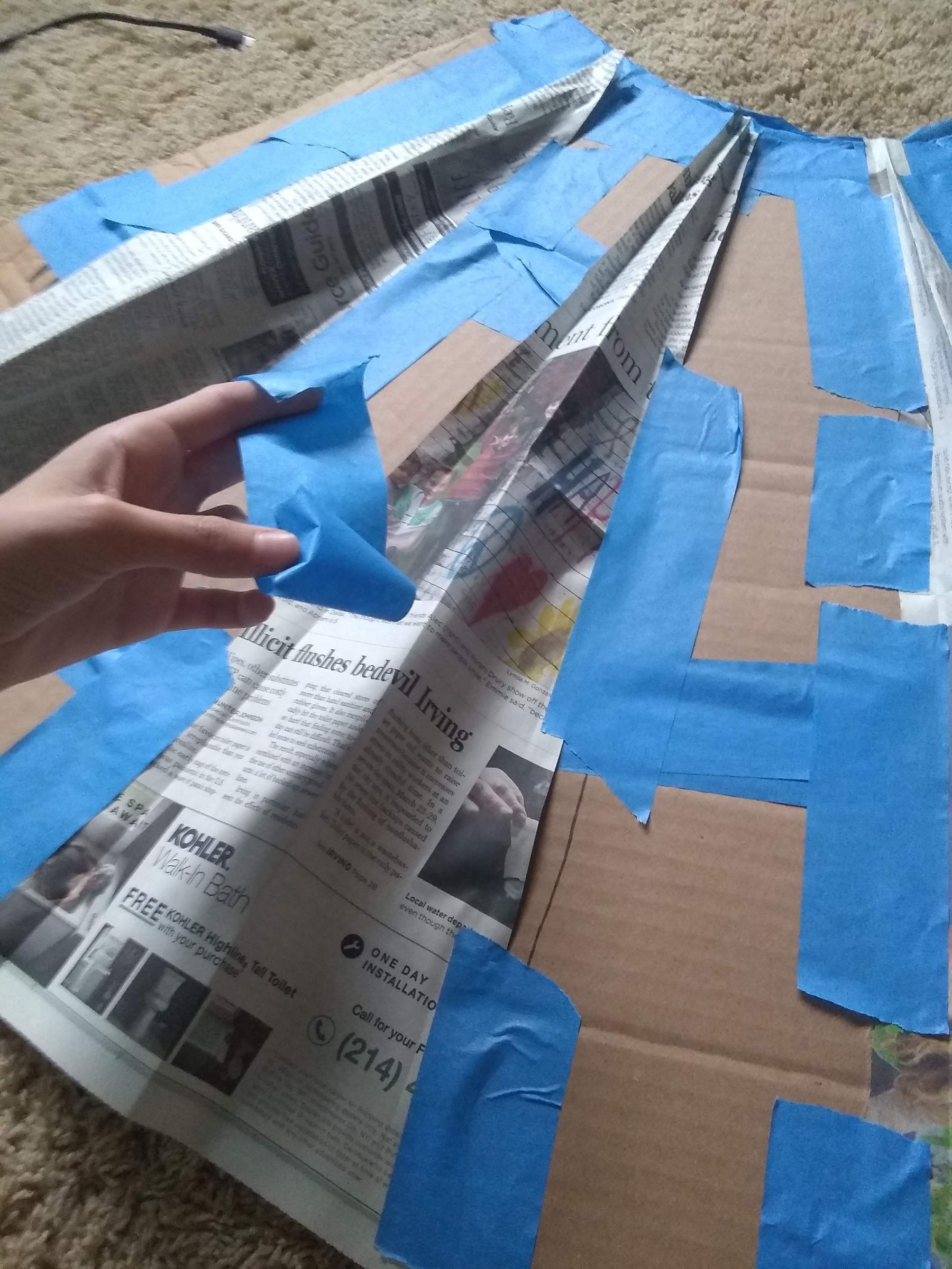 Making a Cardboard Skirt : 9 Steps - Instructables