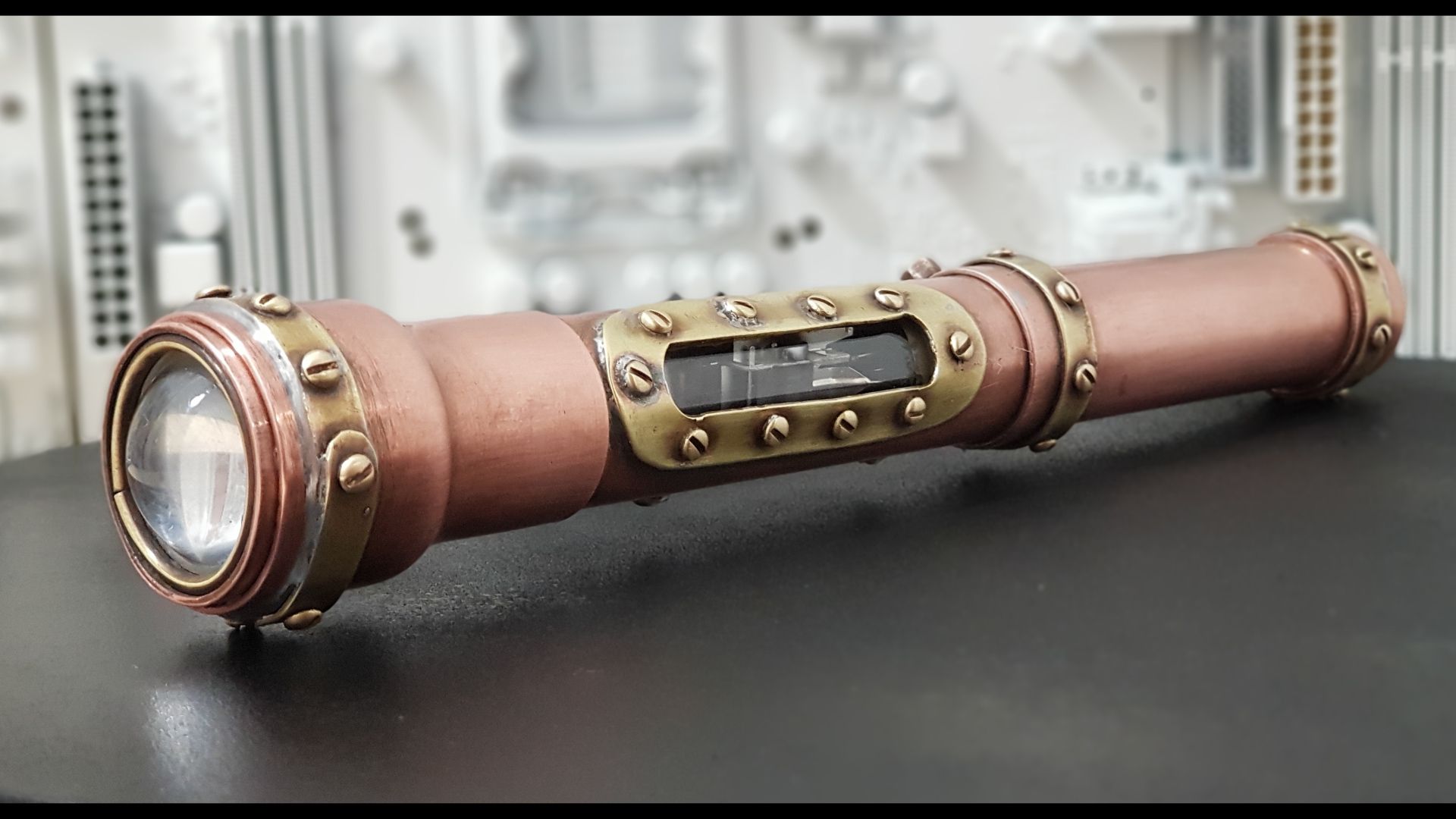 Steampunk Flashlight How to Make : 5 Steps (with Pictures) - Instructables
