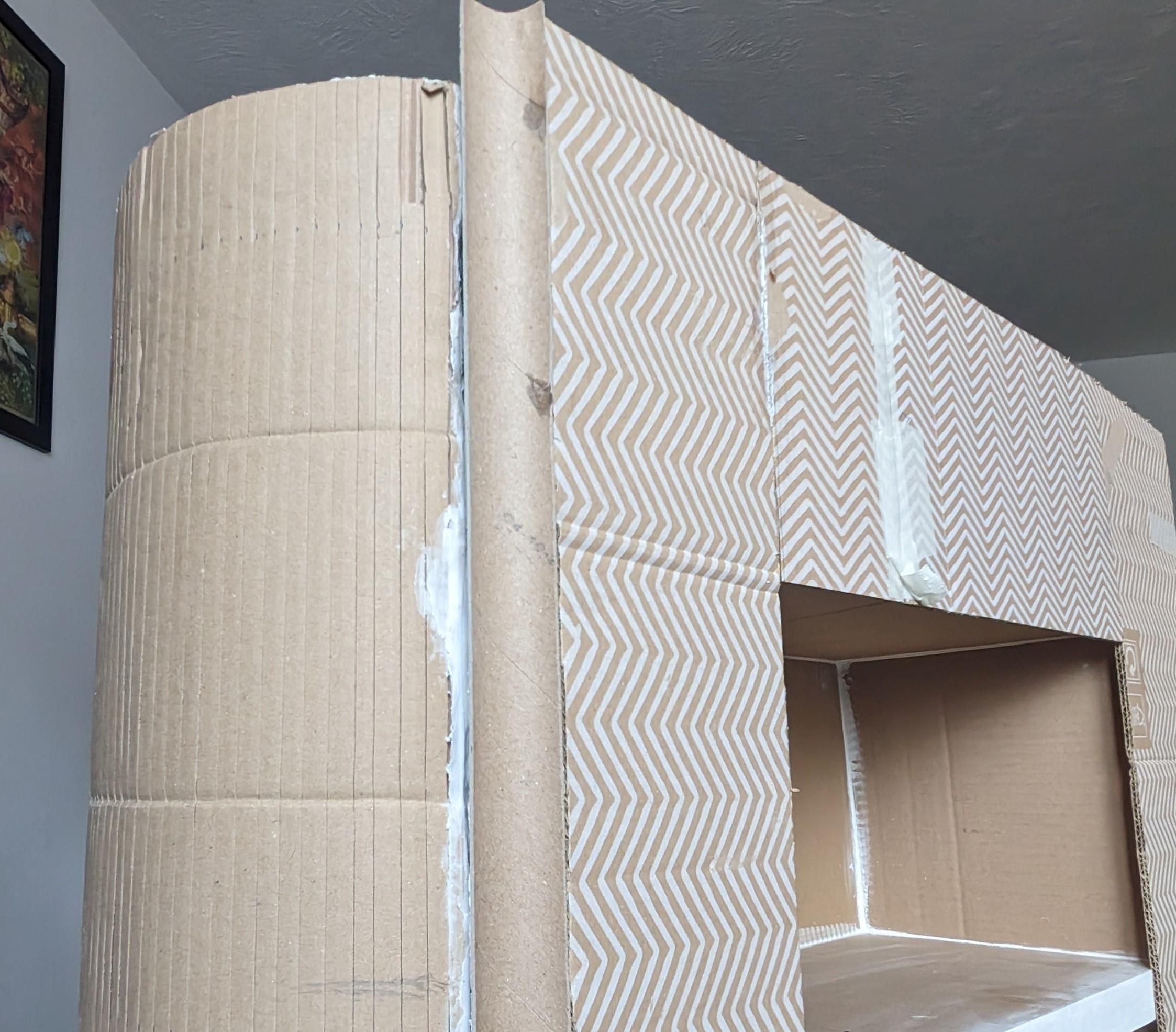 Giant Book- Bookcase (Made Entirely Out of Cardboard) : 14 Steps (with ...