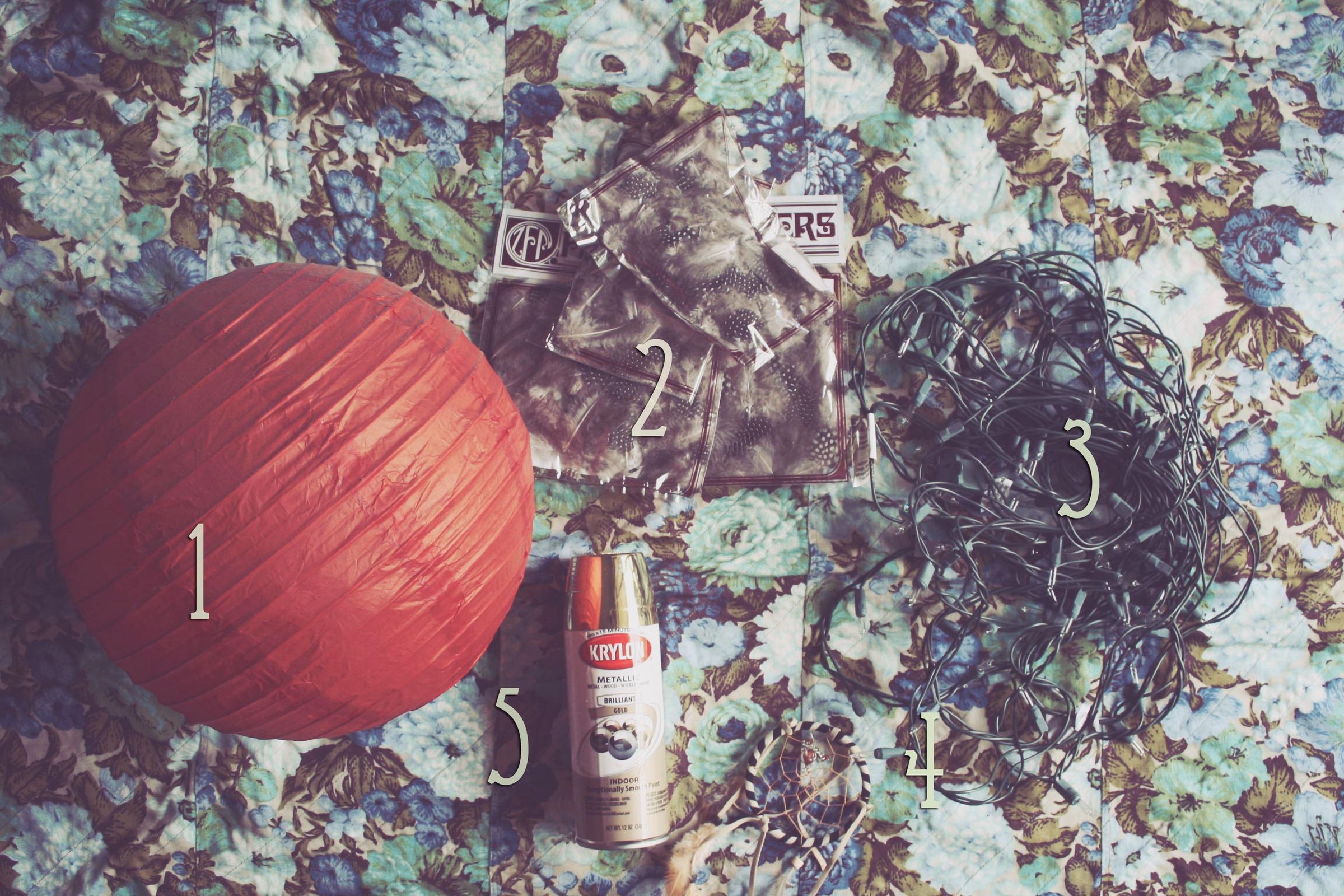 Bohemian Feather Lantern : 5 Steps - Instructables