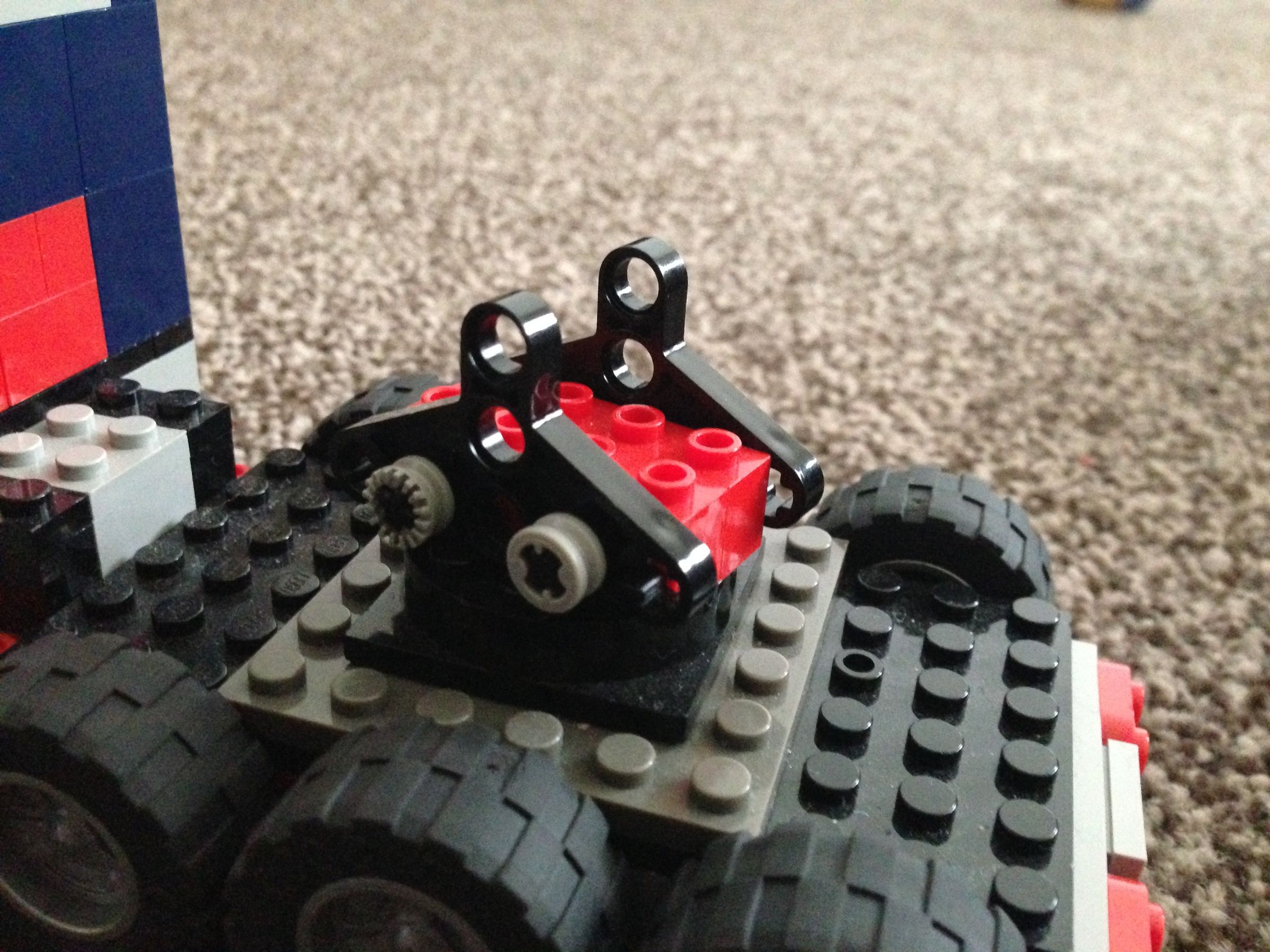 Lego Low-loader : 6 Steps - Instructables