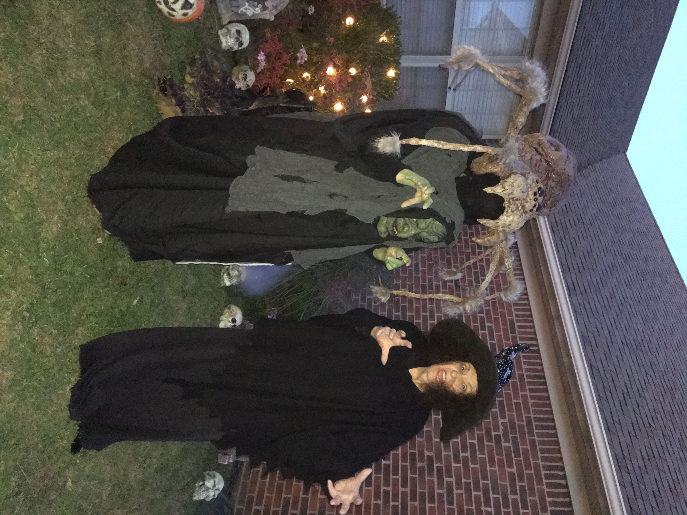 Hunchback Witch With Pet Spider : 11 Steps (with Pictures) - Instructables