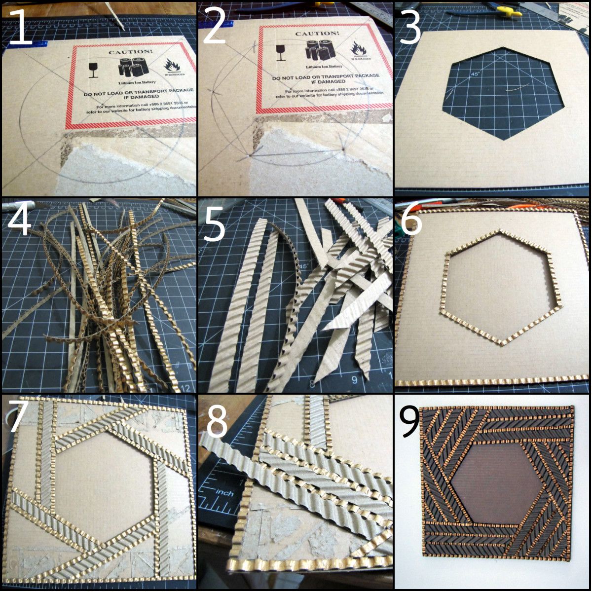 Designer Cardboard Photo Frames, a Mega Tutorial : 11 Steps (with ...