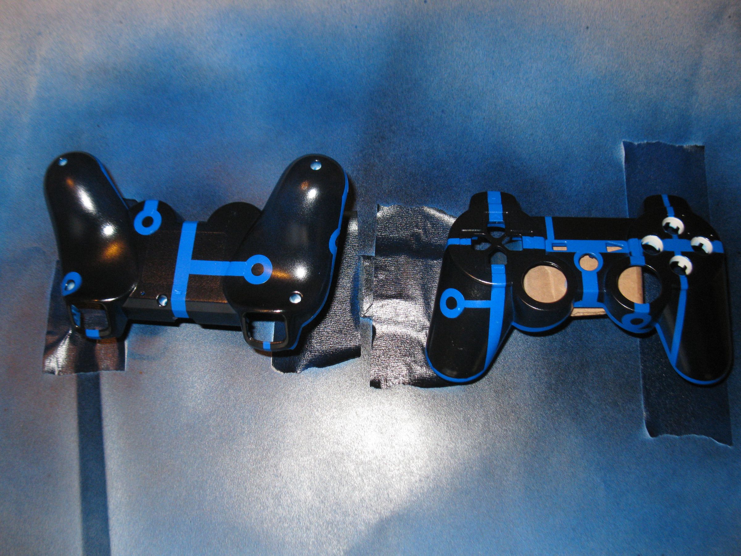 Custom Painted Ps3 Controllers