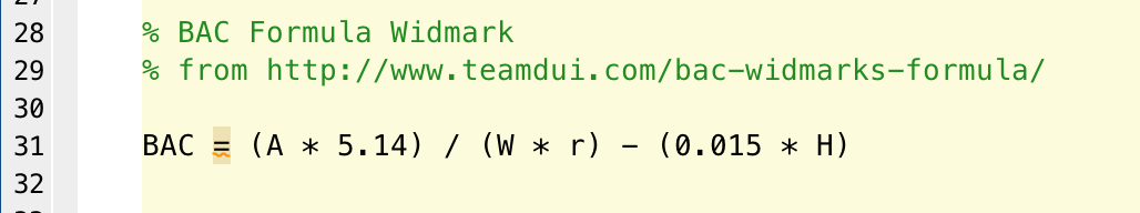 Sandbox Project: BAC Calculation and Interpretation : 6 Steps ...