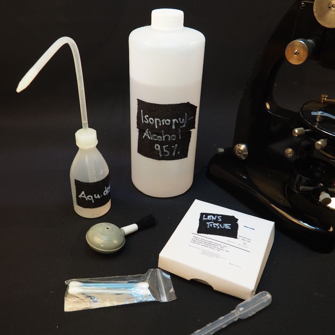 Revive an Old Microscope: Proper Cleaning, New Light Source (with ...