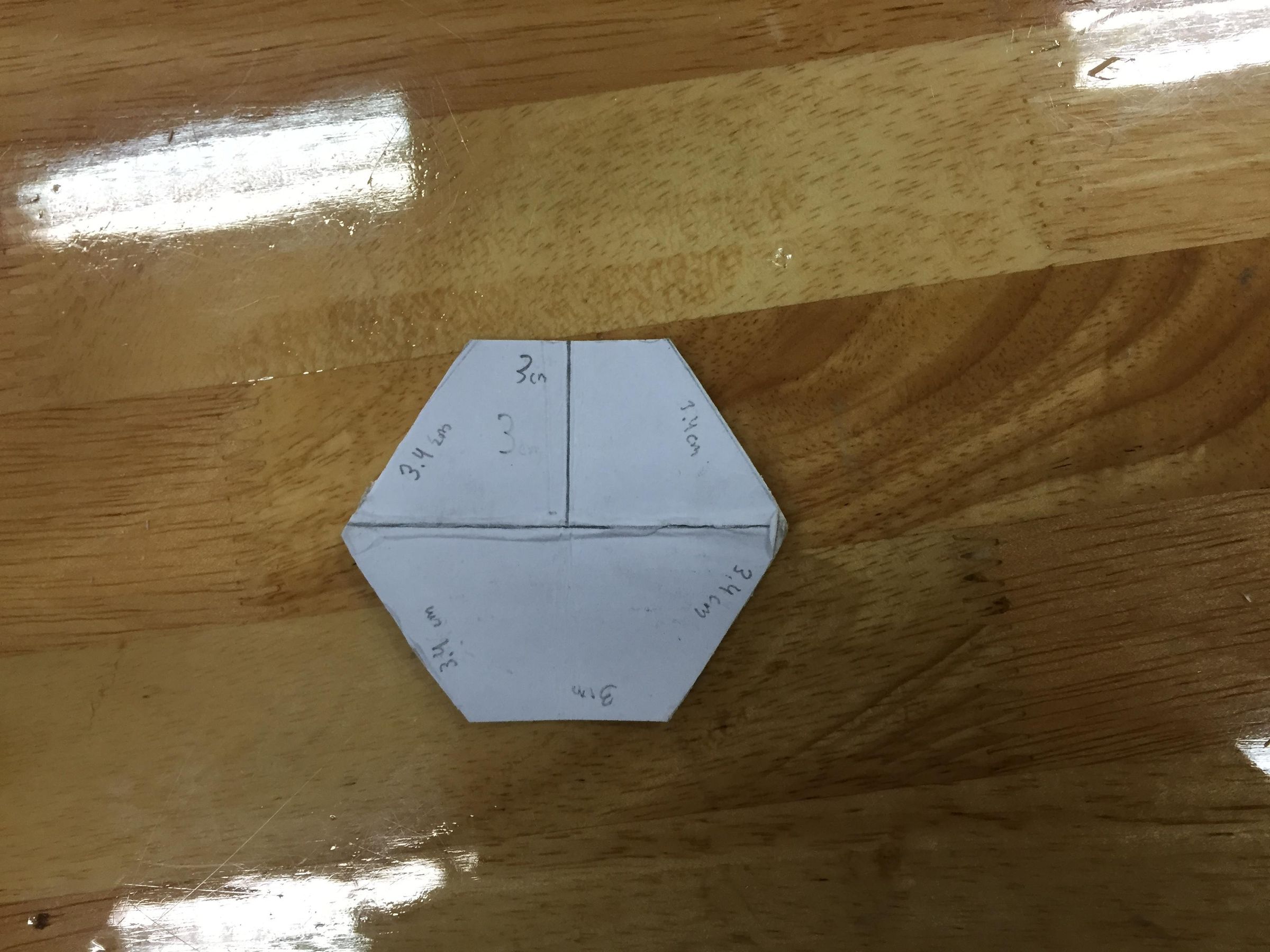 How to Make a Hexagonal Prism Paper Weight : 8 Steps - Instructables