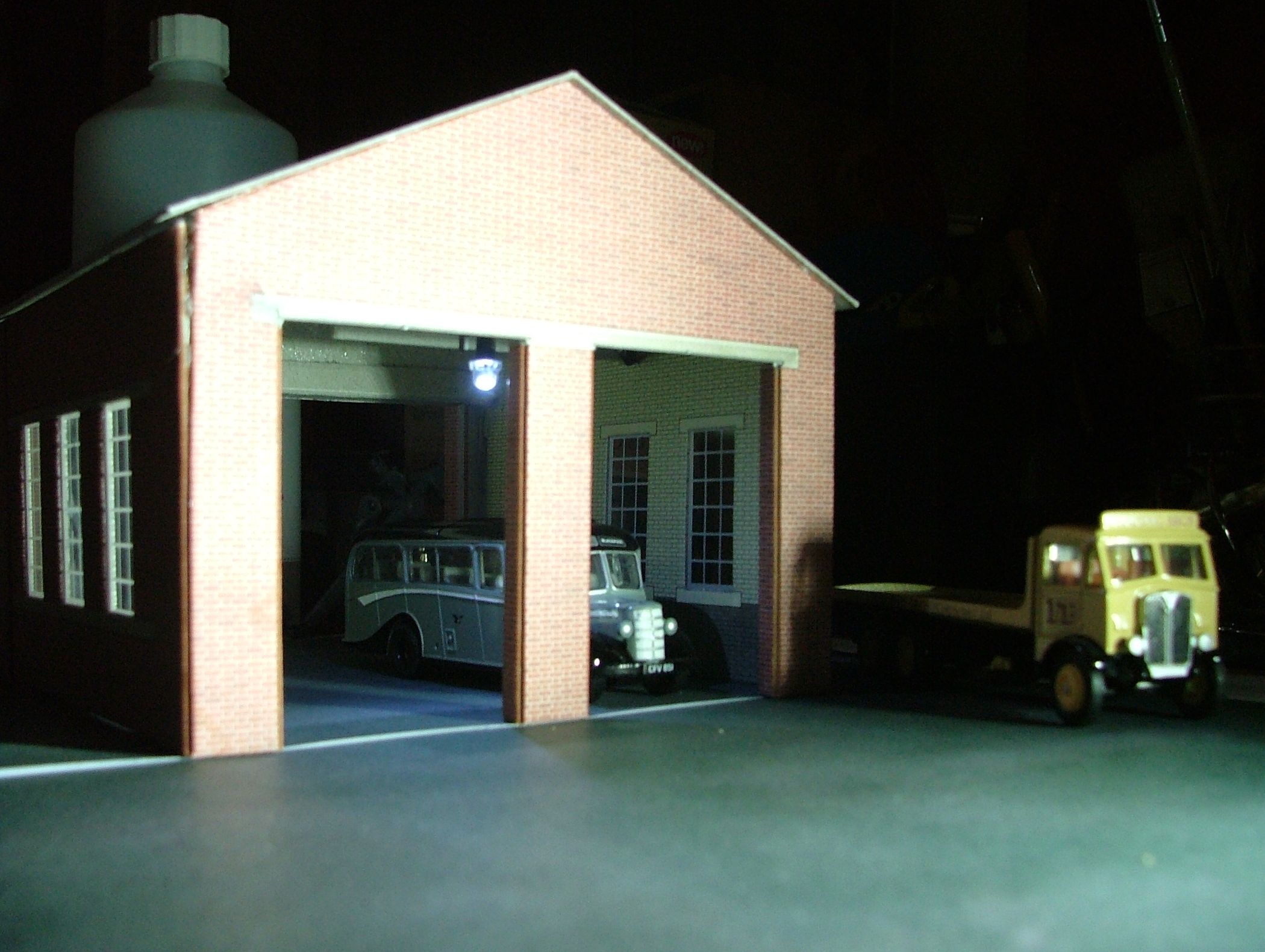 LED Solar Powered Model Garage. : 6 Steps - Instructables