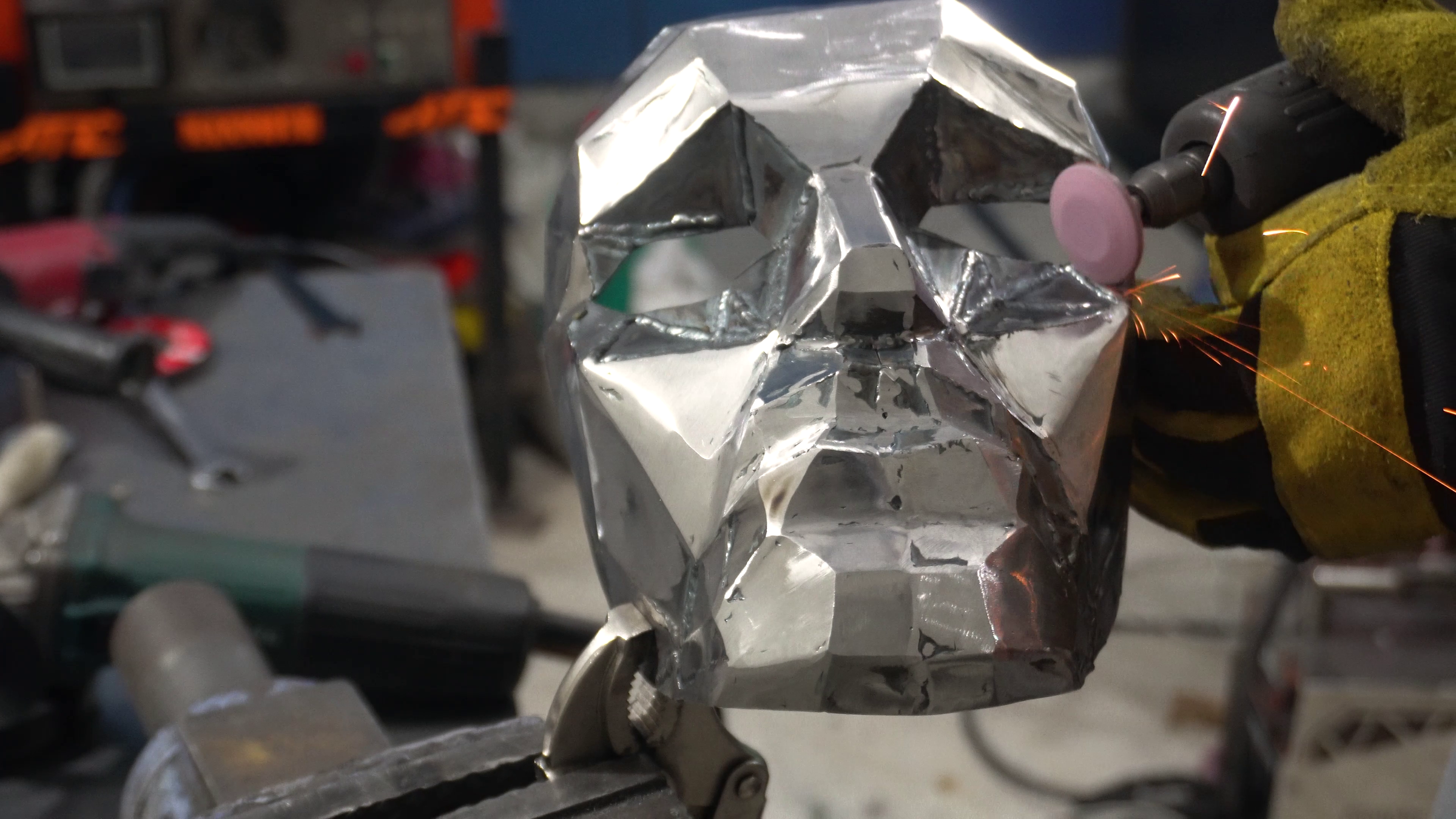 Sheet Metal Front Man Mask : 10 Steps (with Pictures) - Instructables