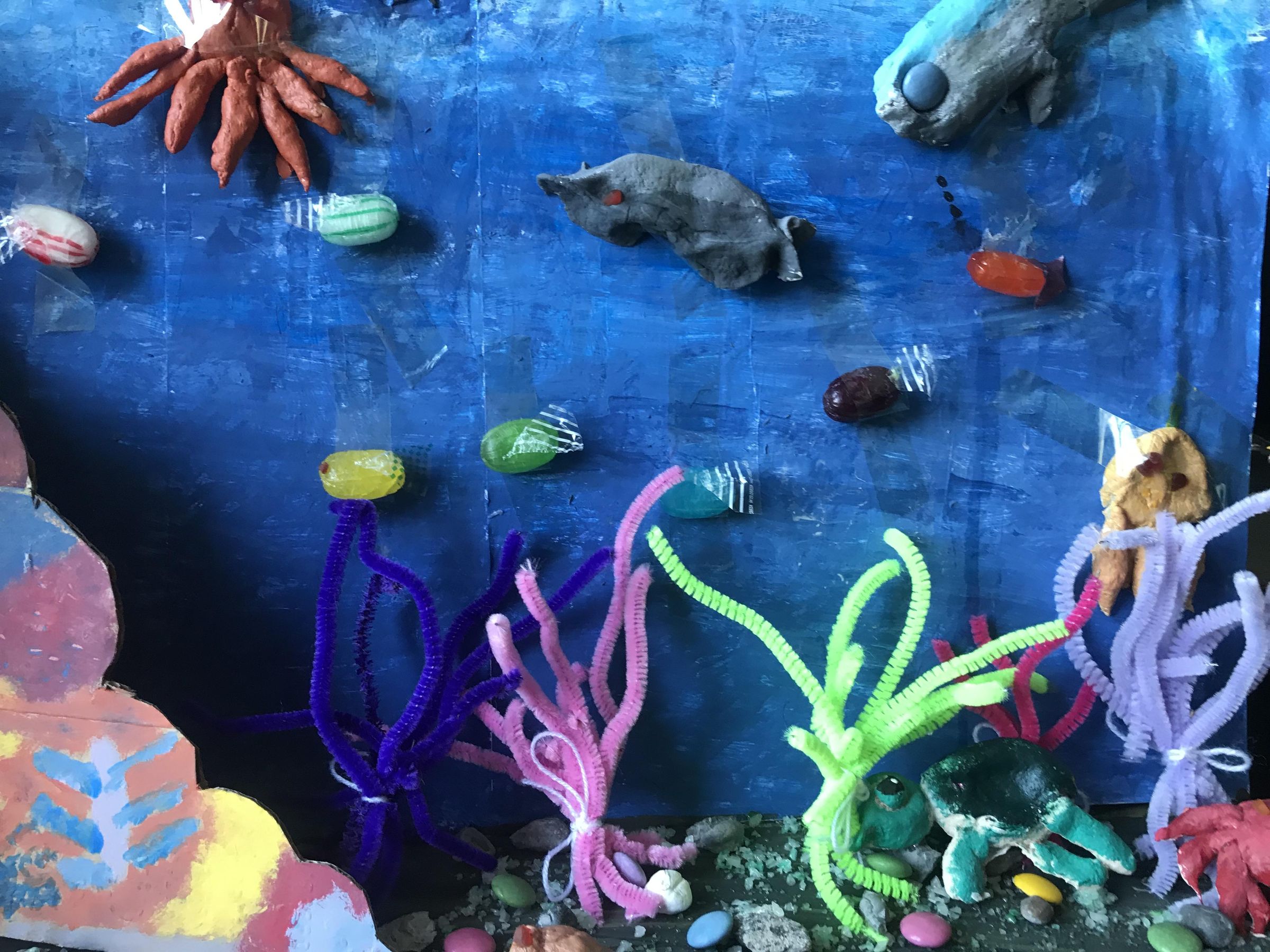 Marine Ecosystem Model With Candy! : 30 Steps - Instructables