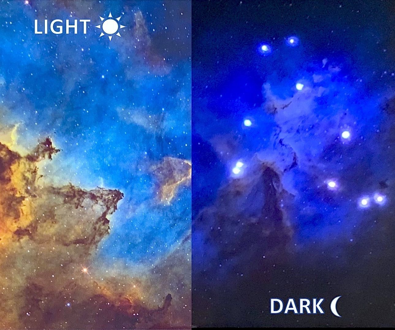 Nebula With Glowing LED Stars at Night : 4 Steps - Instructables