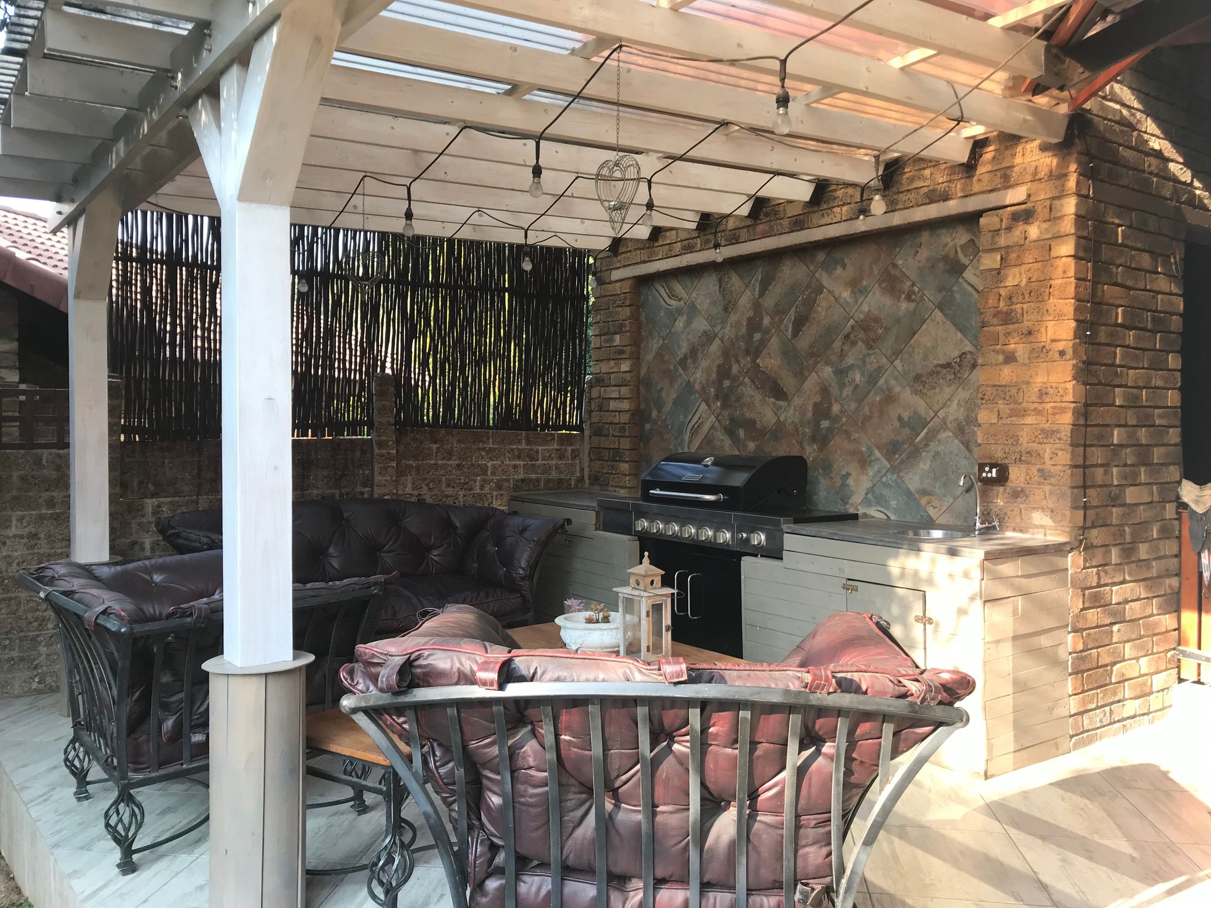 Pergola Style Patio "Braai" Area : 19 Steps (with Pictures) - Instructables