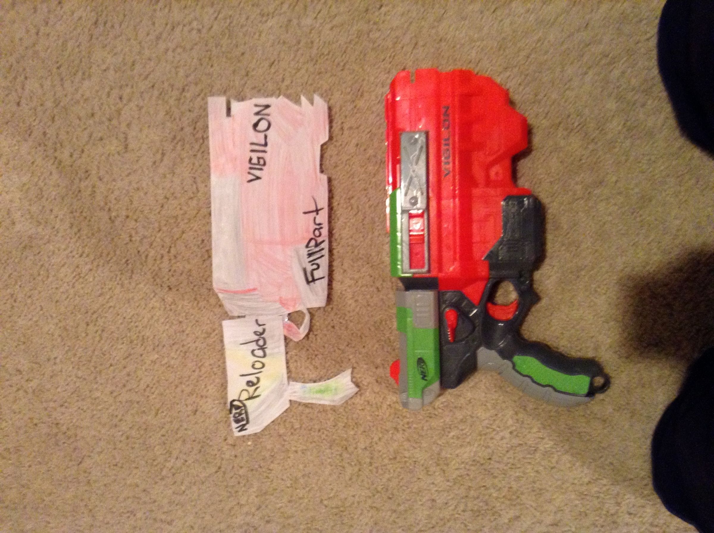 Paper Nerf Gun : 5 Steps - Instructables