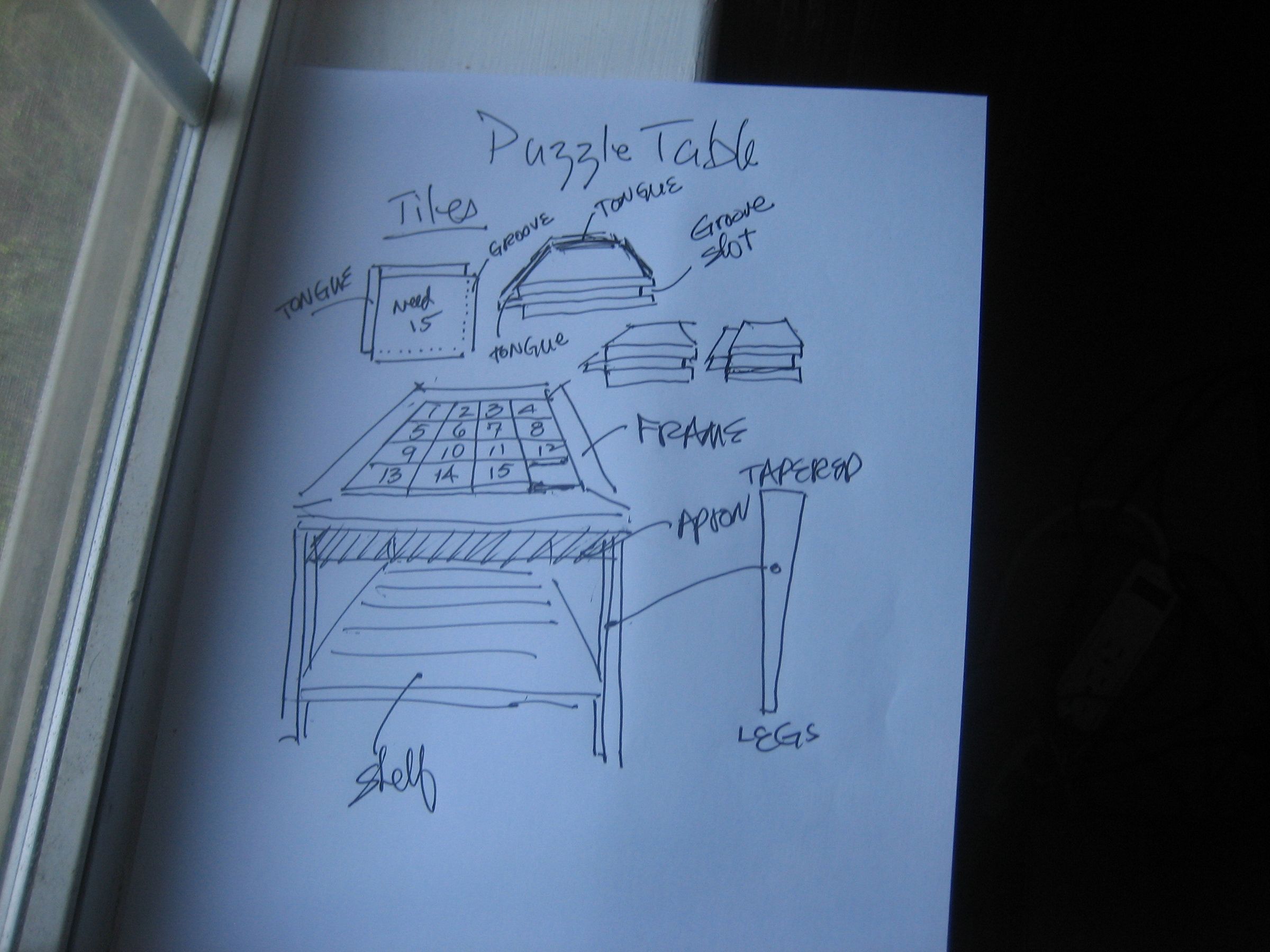 THE PUZZLE TABLE : 10 Steps (with Pictures) - Instructables