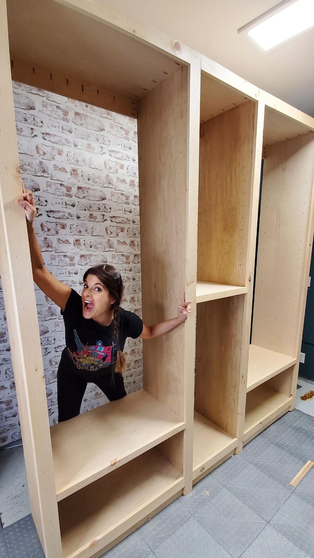 3-Cabinet Storage Unit With Adjustable Shelves : 11 Steps (with ...