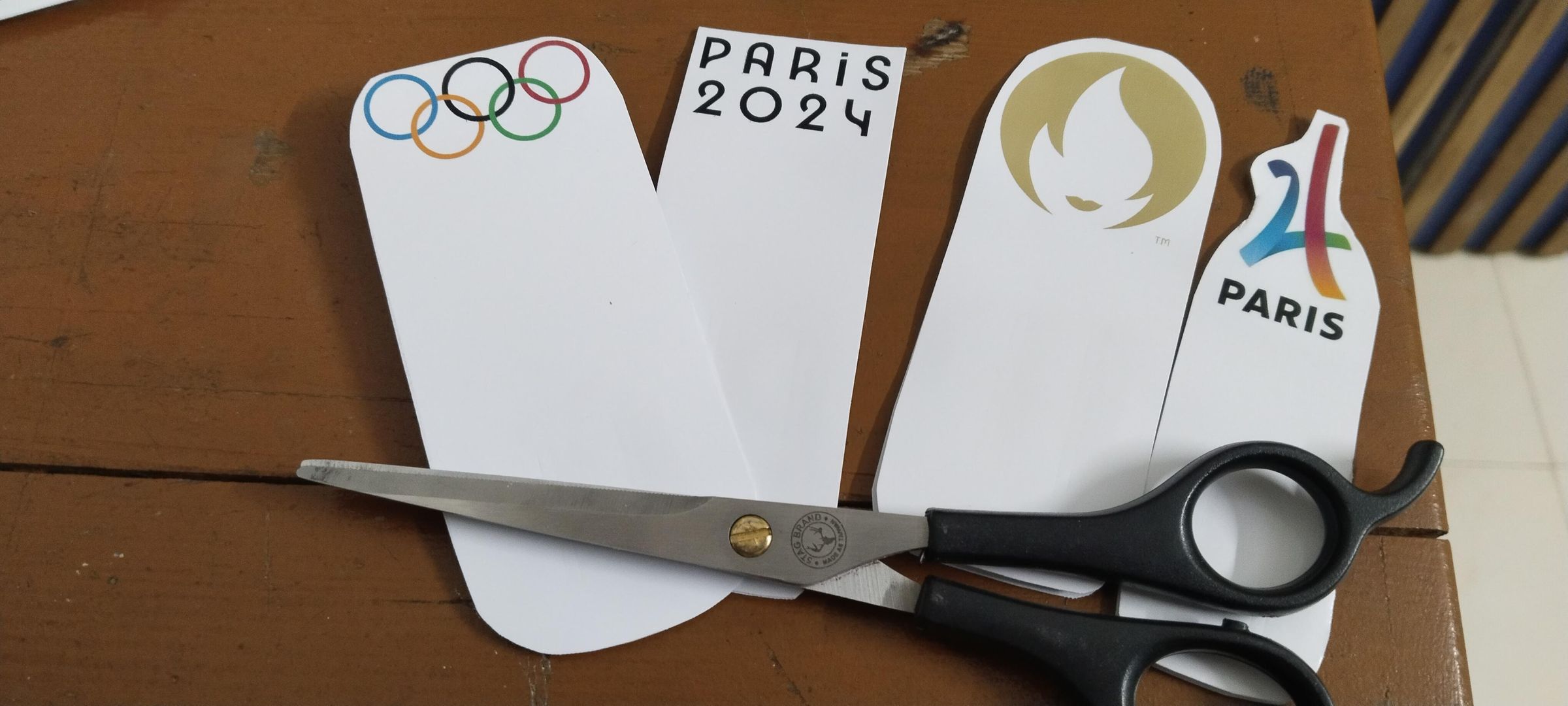 Paris Olympics Themed Magnetic Bookmarks : 5 Steps - Instructables