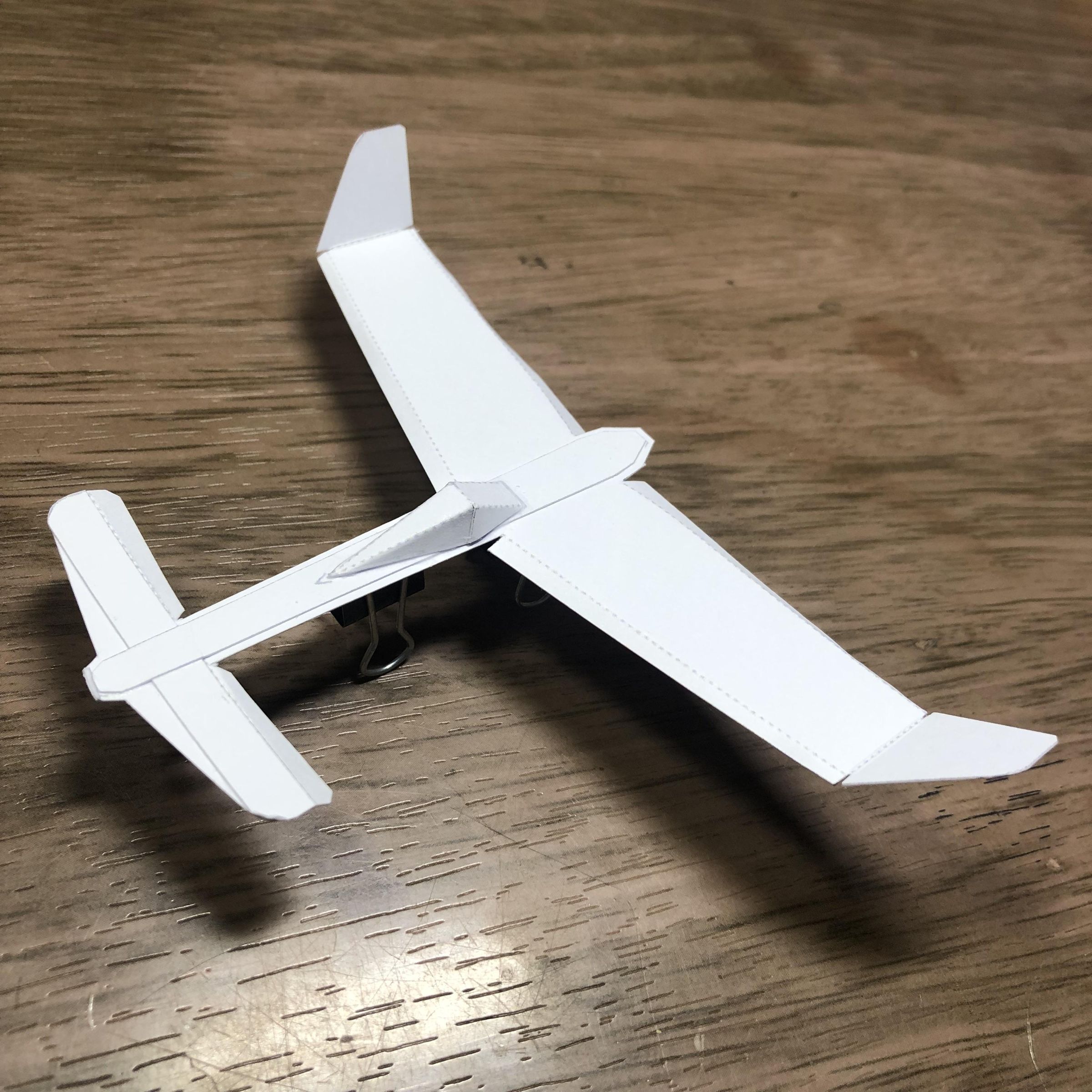 Micro Canard Glider Made of Card Stock : 6 Steps (with Pictures ...