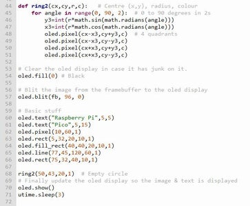 SSD1306 With Raspberry Pi Pico : 6 Steps (with Pictures) - Instructables