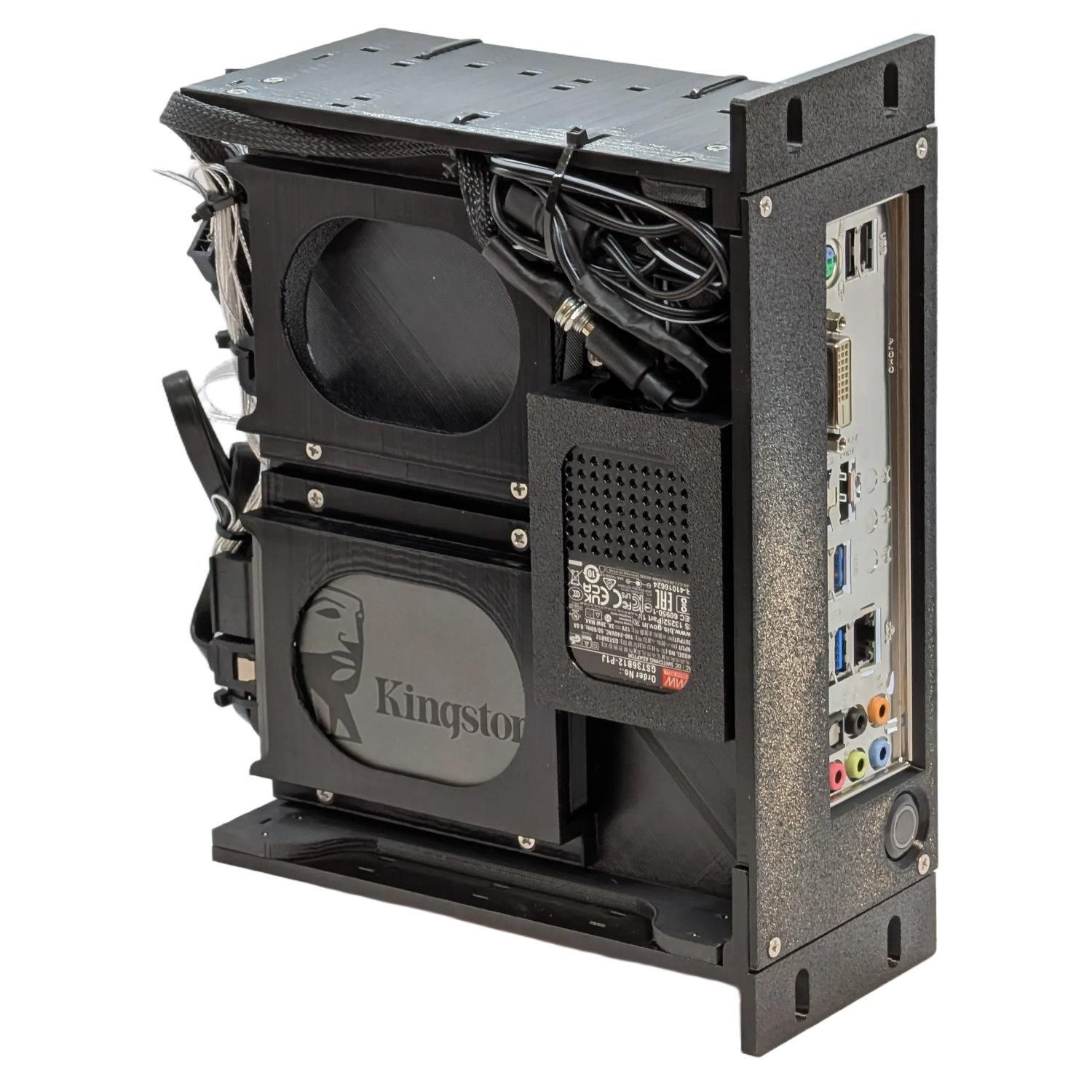 DIY Rackmount NAS - 2U PC Case - for 10" Network Cabinets : 9 Steps ...