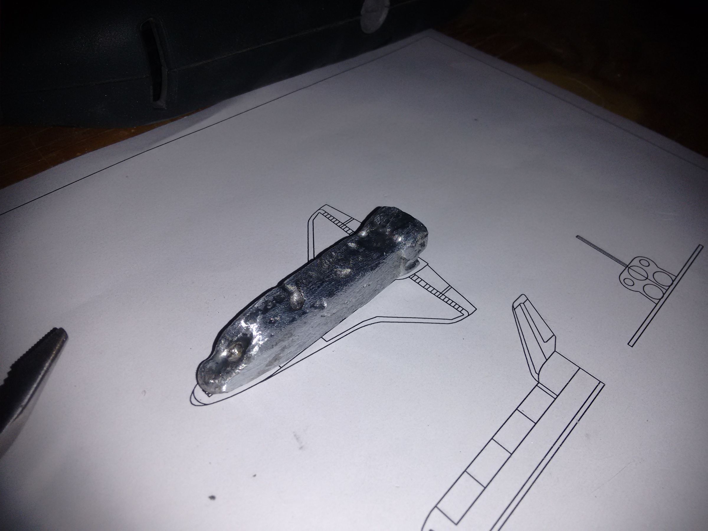 Space Shuttle Copper Pin : 12 Steps (with Pictures) - Instructables