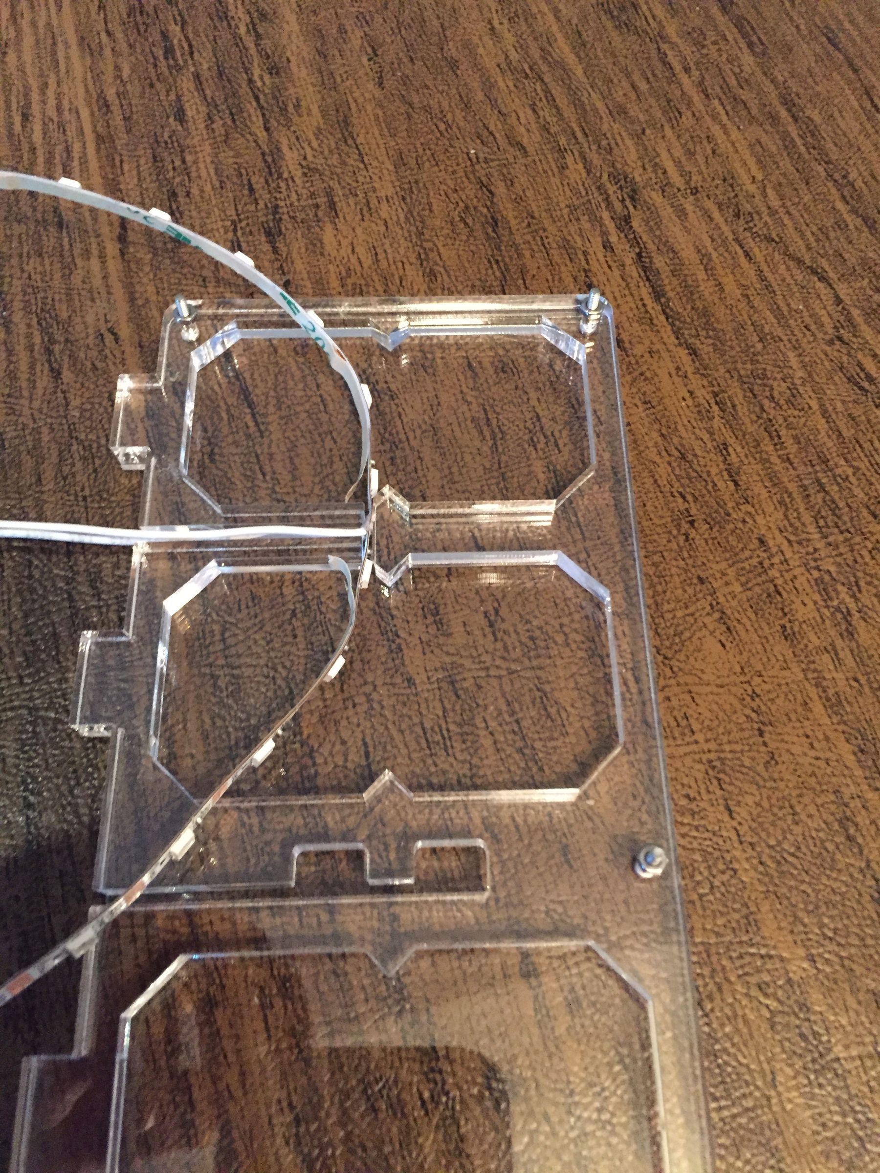 Edge-Lit Seven Segment Clock Display : 16 Steps (with Pictures) - Instructables