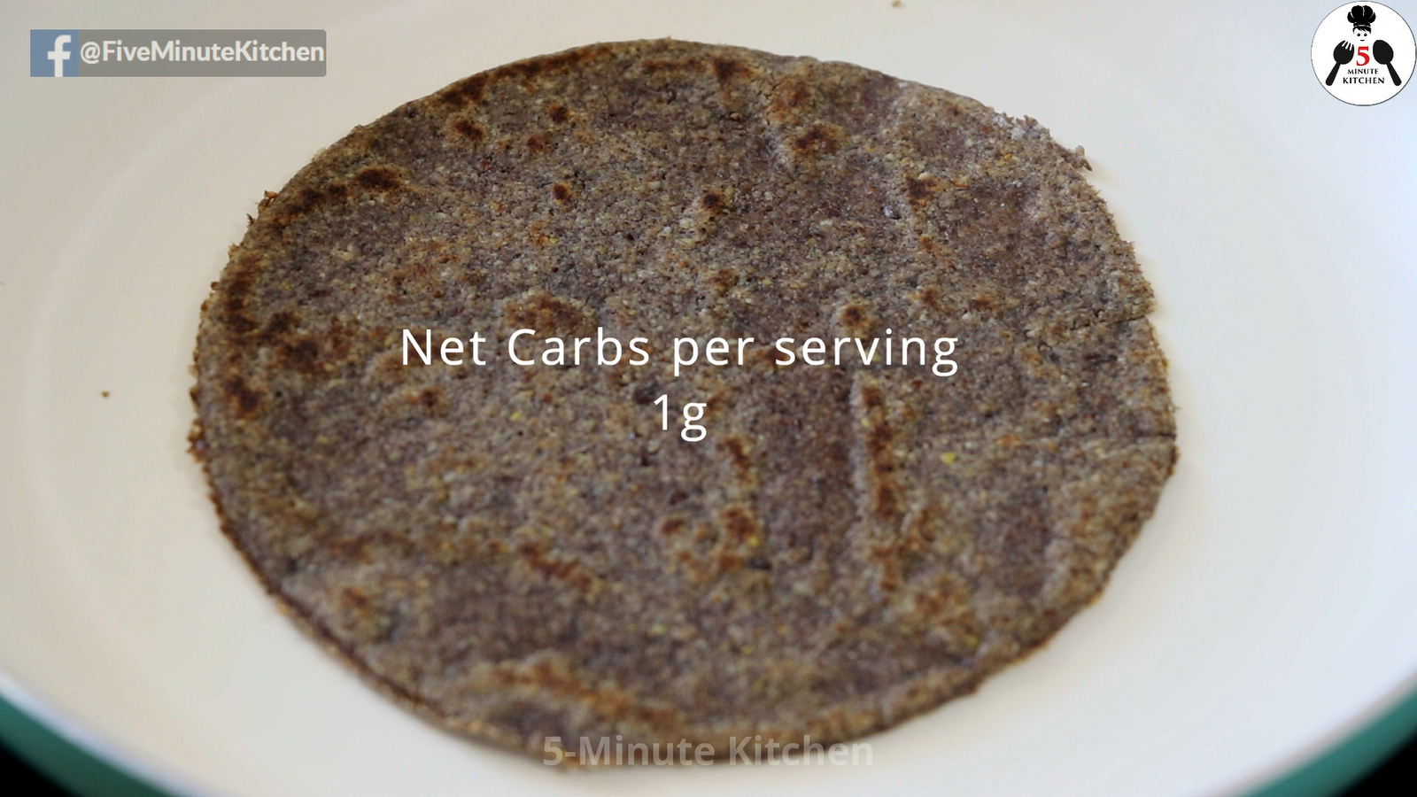 KETO ROTI (KETO CHAPATI) | INDIAN KETO RECIPE | 5-Minute Kitchen : 11 ...