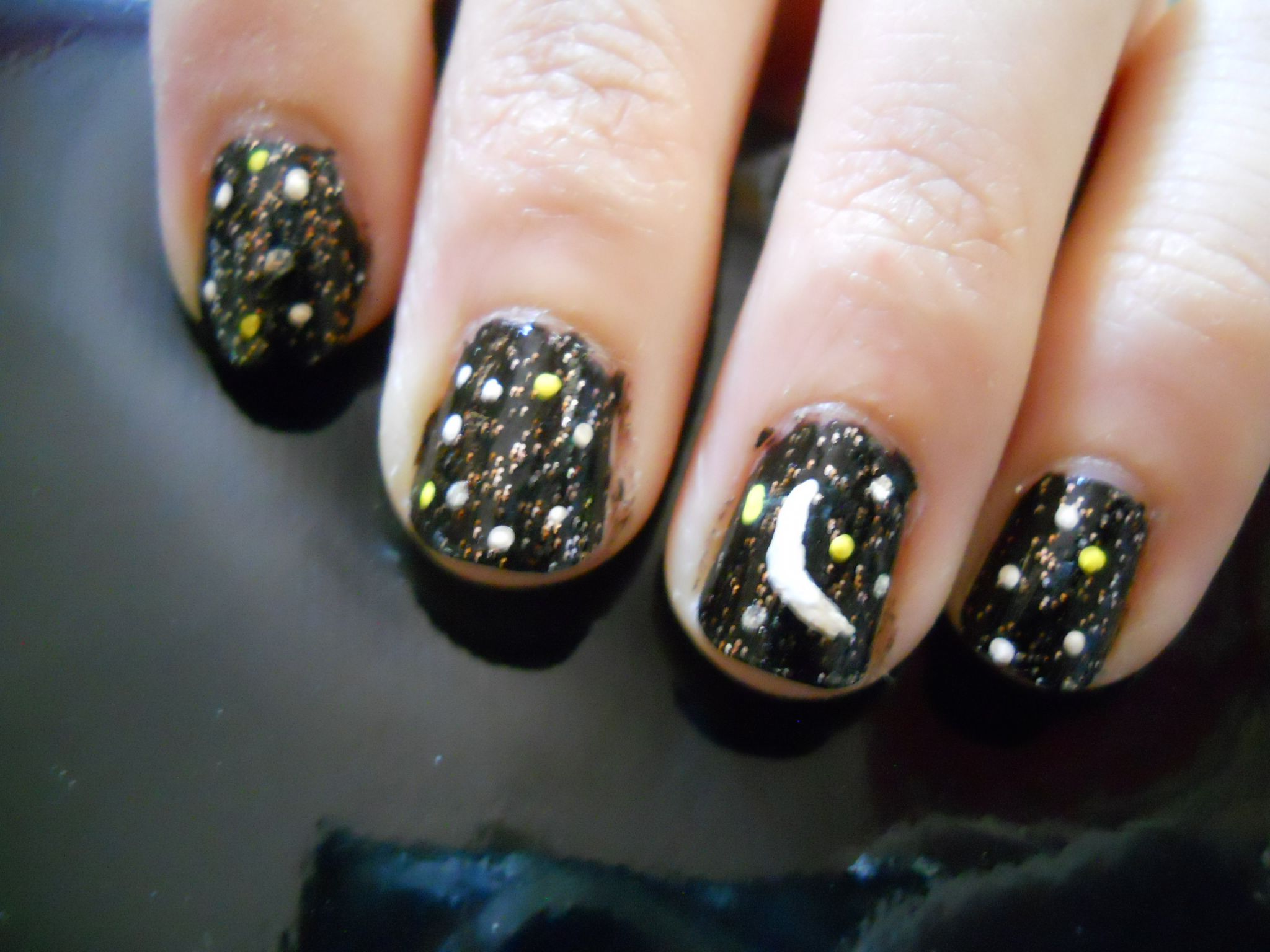 Starry Night Nail Art - Instructables