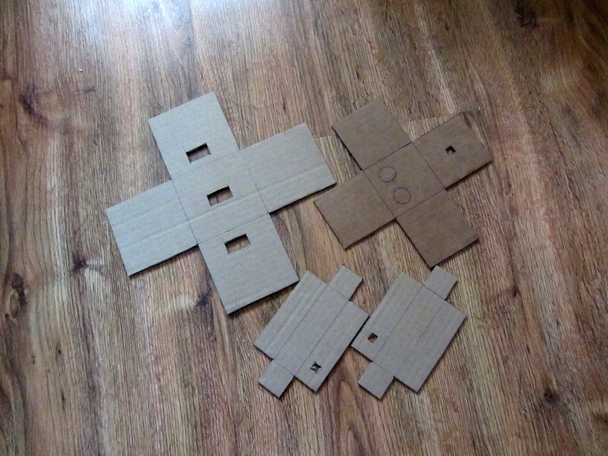 Arduino Cardboard Robot Is Controlled From Smartphone Via Bluetooth : 5 ...