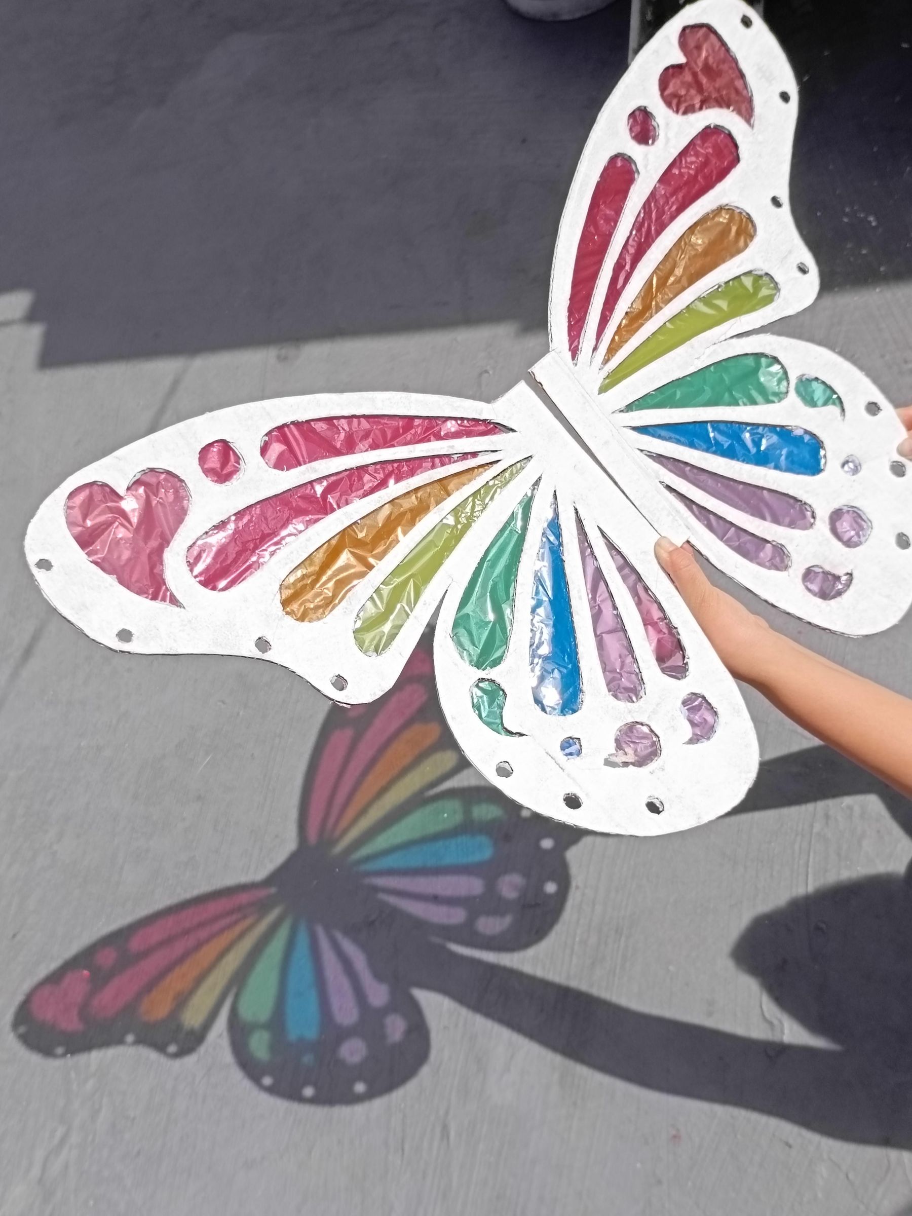 Rainbow Butterfly Wings : 10 Steps (with Pictures) - Instructables